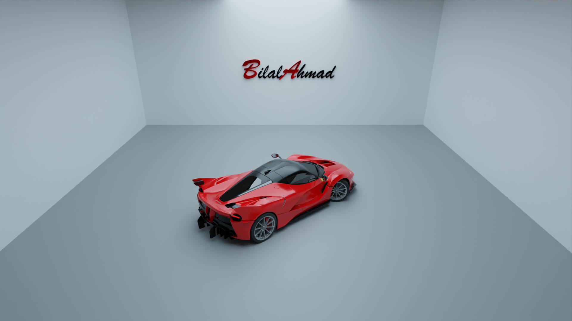 Ferrari Fxx Luxury Sports Car - 3D Model by BILAL AHMAD