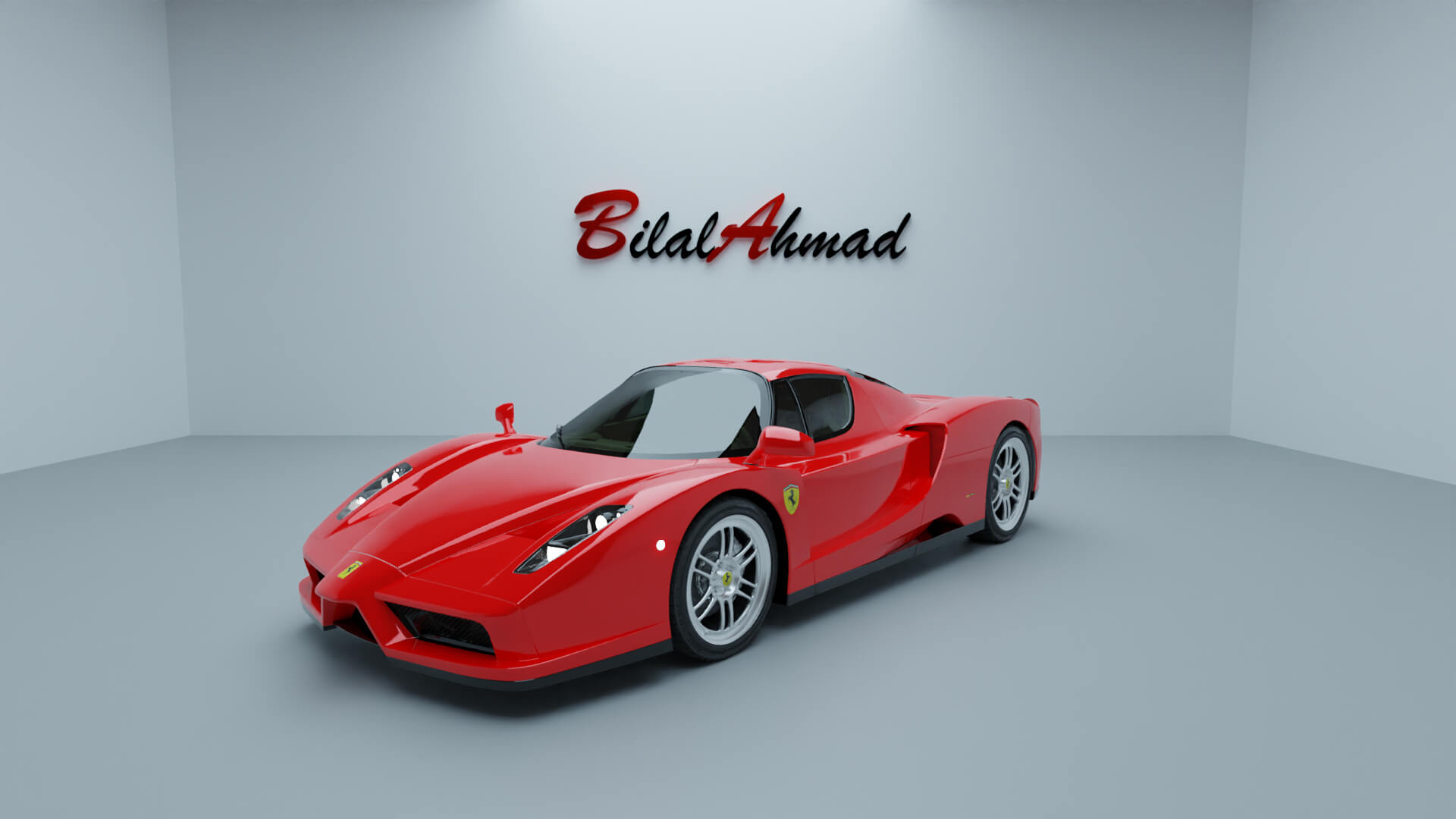Ferrari Enzo - 3D Model by BILAL AHMAD