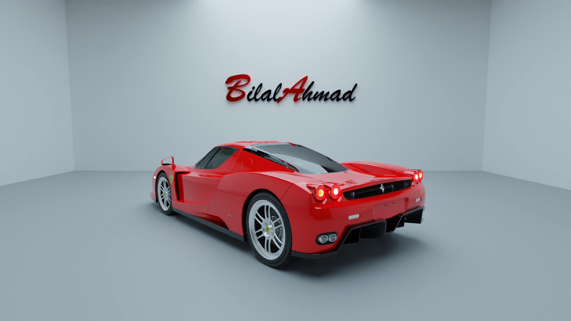 Ferrari Enzo - 3D Model by BILAL AHMAD