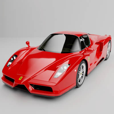 Ferrari Enzo - 3D Model by BILAL AHMAD