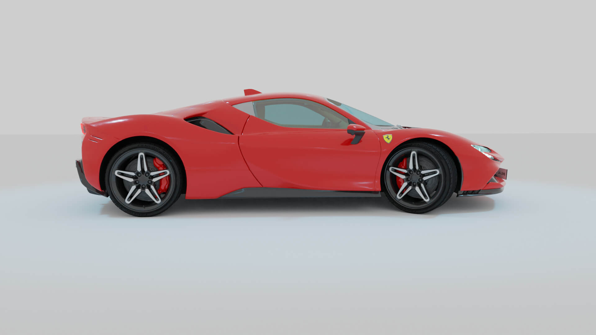 Ferrari SF 90 - 3D Model by BILAL AHMAD