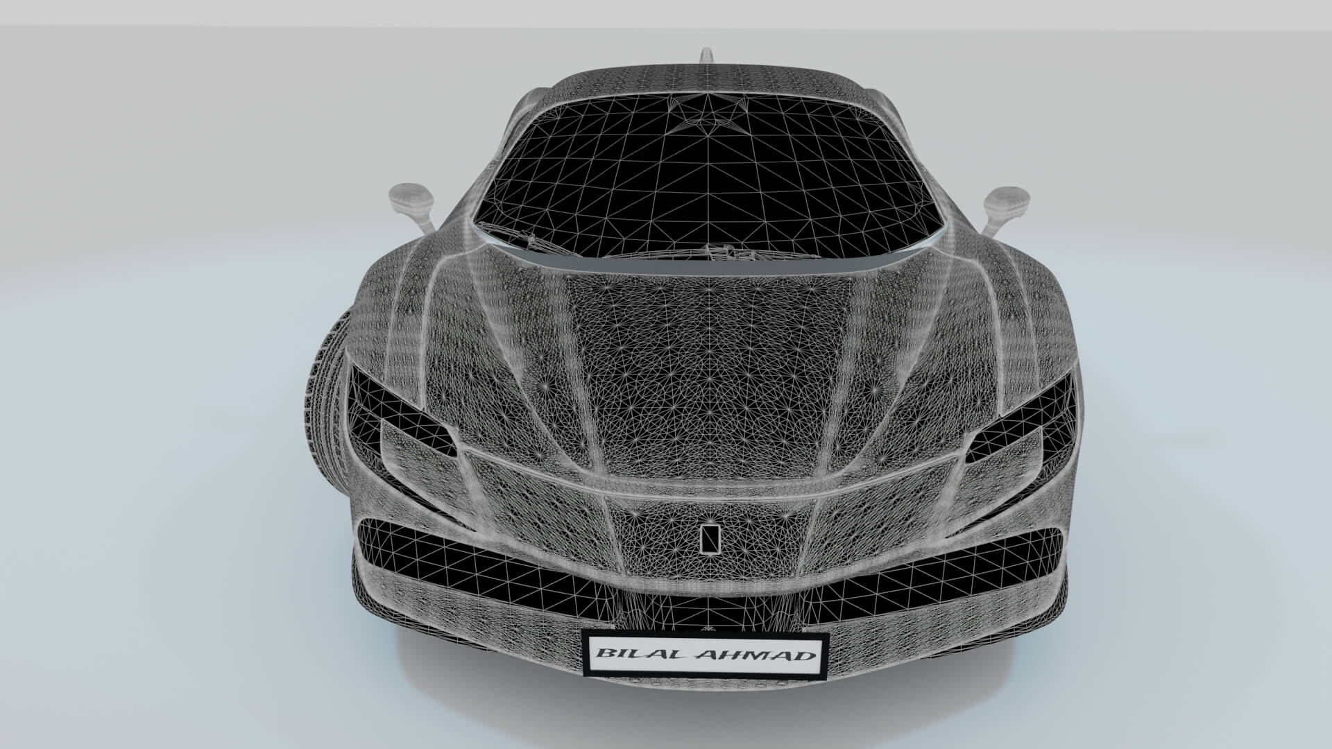 Ferrari SF 90 - 3D Model by BILAL AHMAD