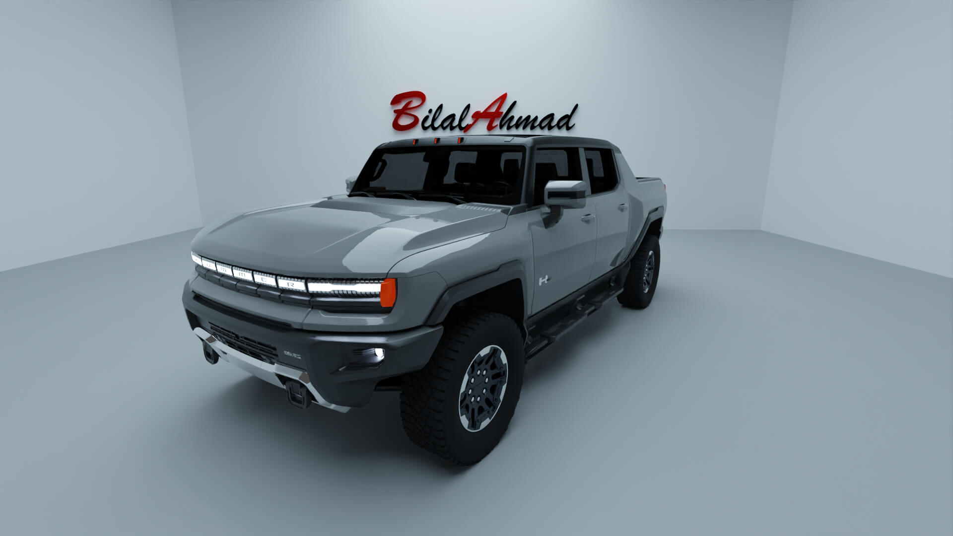 GMC Hummer EV - 3D Model by BILAL AHMAD