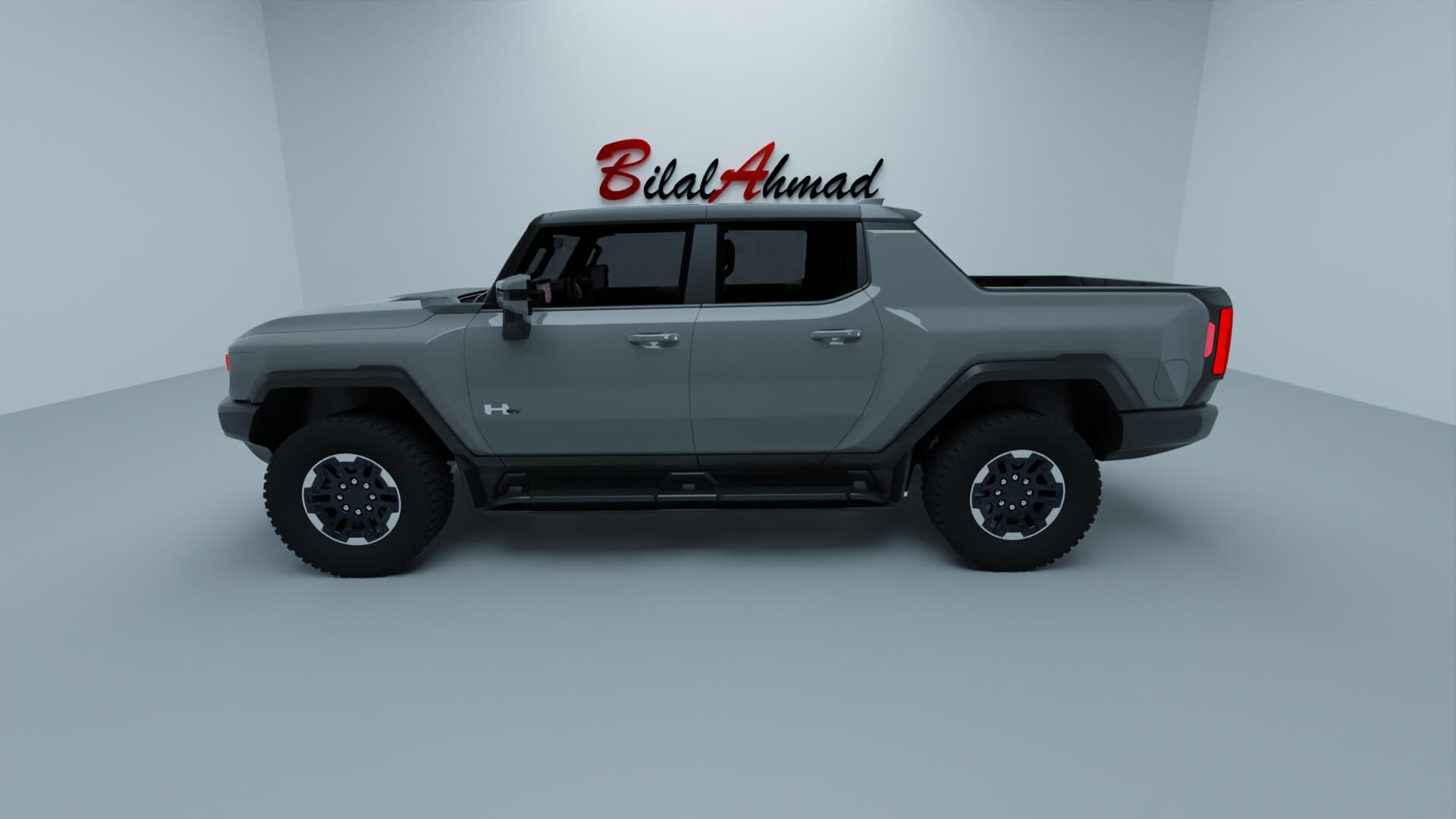 GMC Hummer EV - 3D Model by BILAL AHMAD