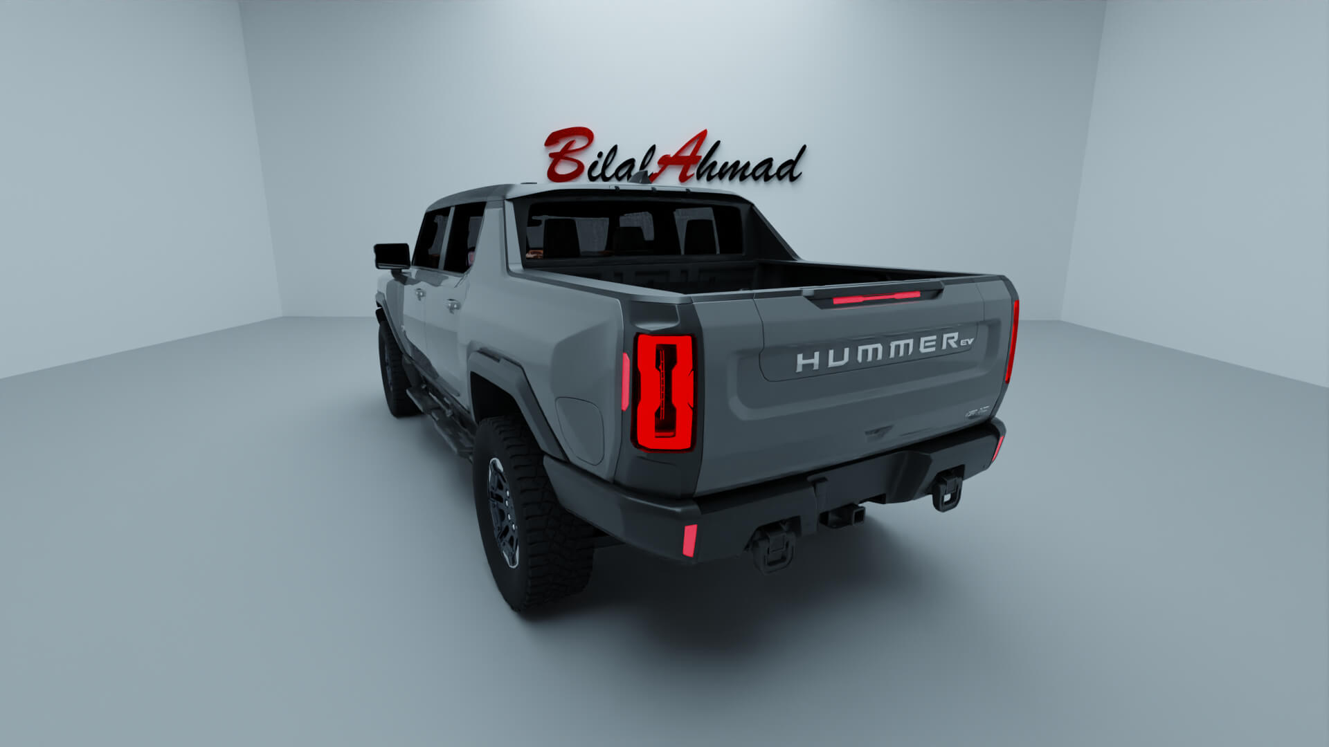 GMC Hummer EV - 3D Model by BILAL AHMAD