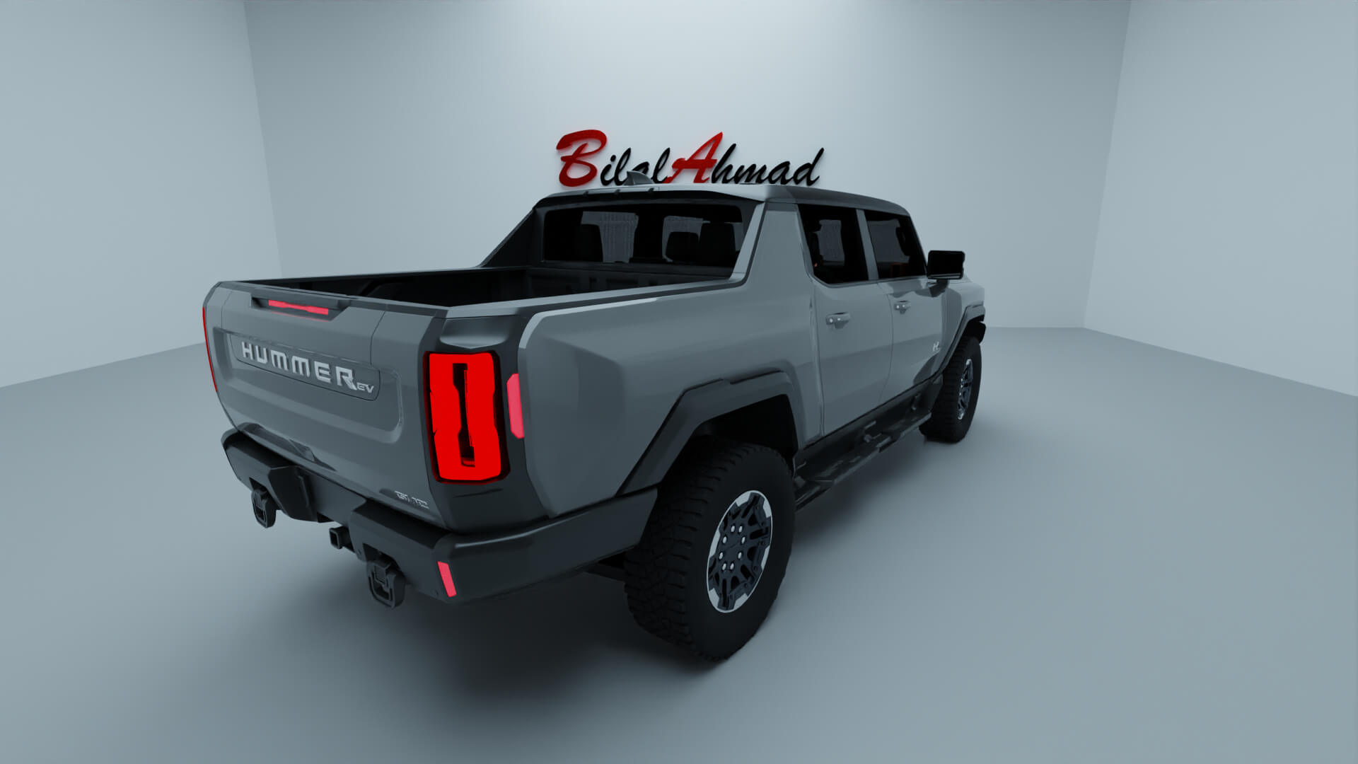 GMC Hummer EV - 3D Model by BILAL AHMAD