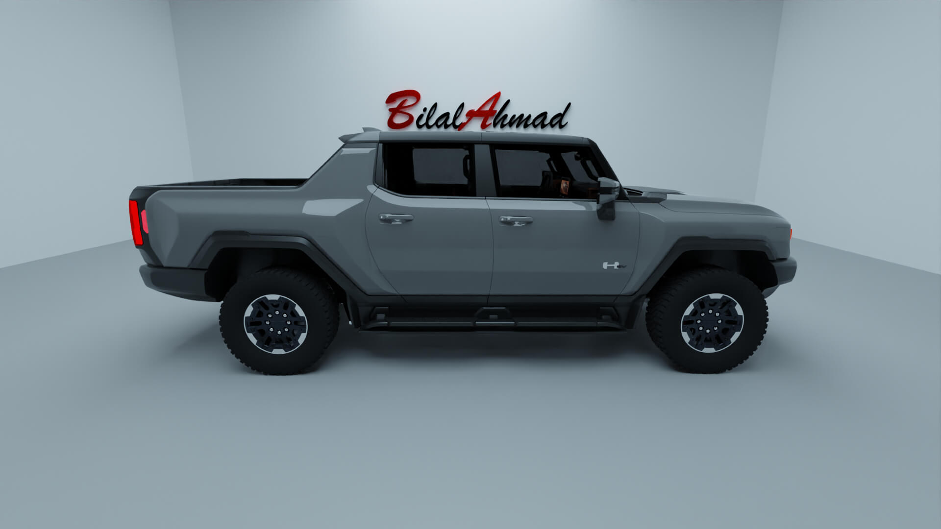 GMC Hummer EV - 3D Model by BILAL AHMAD