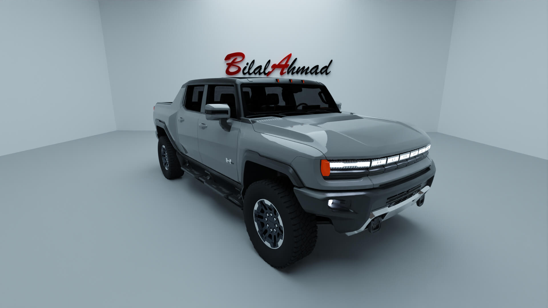 GMC Hummer EV - 3D Model by BILAL AHMAD