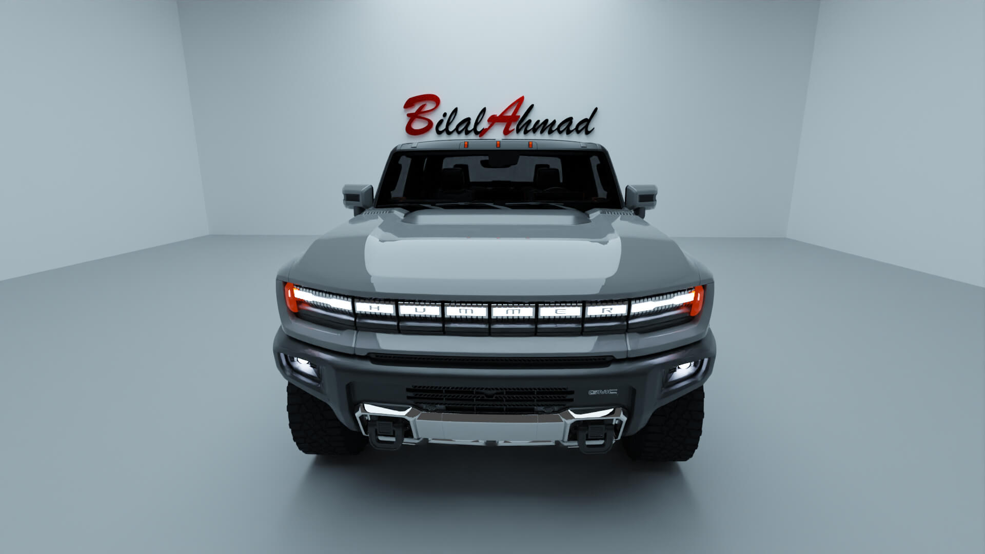 GMC Hummer EV - 3D Model by BILAL AHMAD