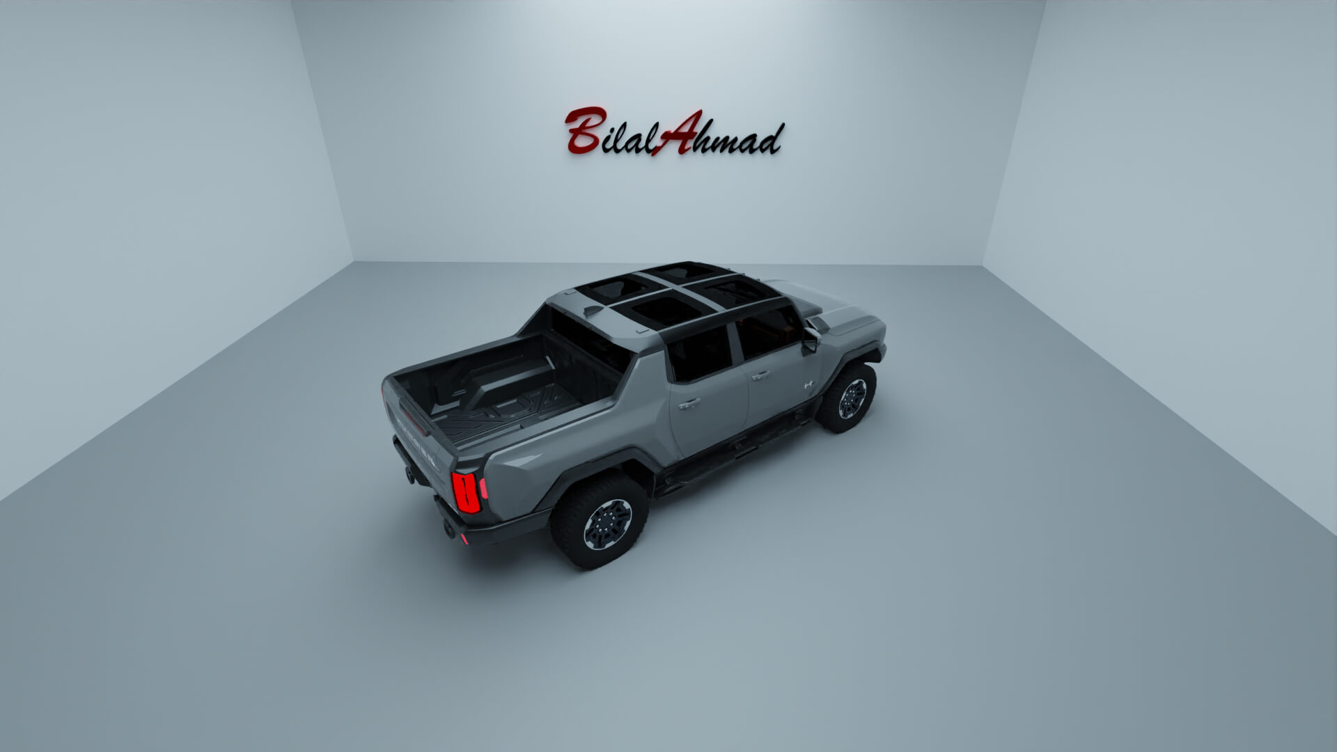 GMC Hummer EV - 3D Model by BILAL AHMAD