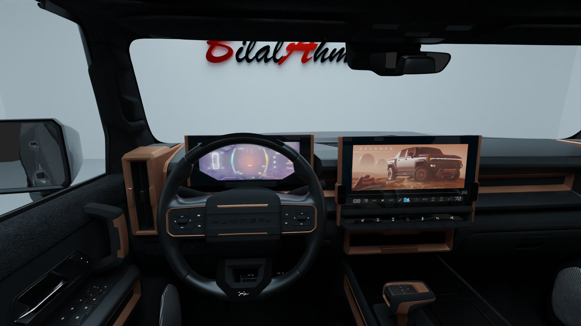 GMC Hummer EV - 3D Model by BILAL AHMAD