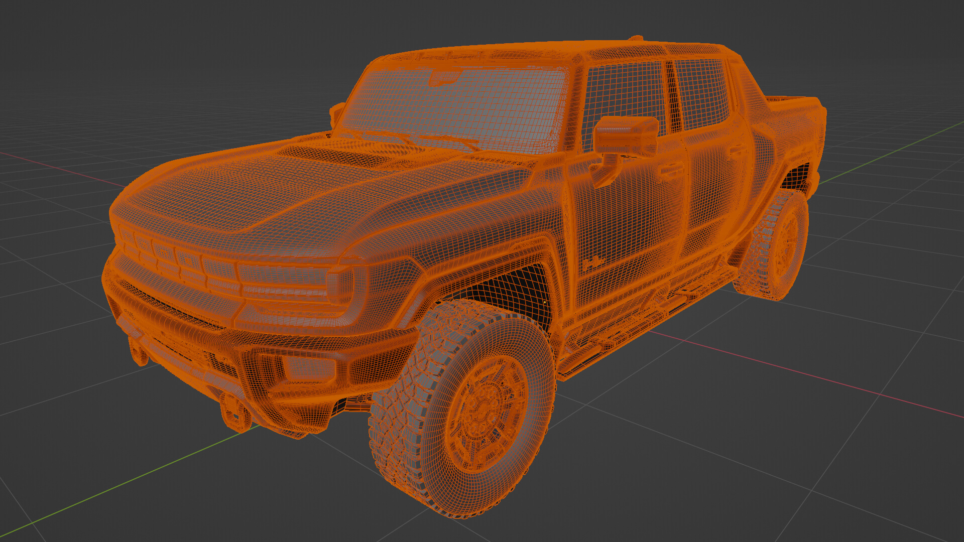 GMC Hummer EV - 3D Model by BILAL AHMAD