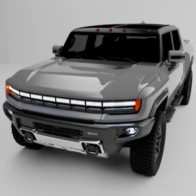 GMC Hummer EV - 3D Model by BILAL AHMAD