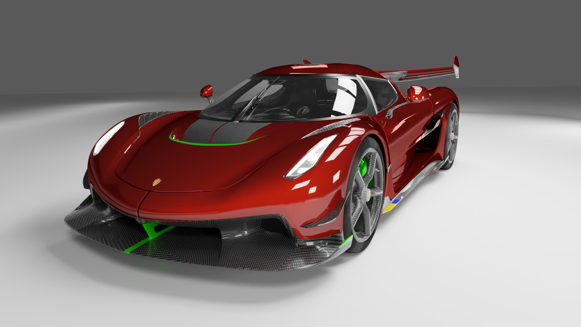 Koenigsegg Jesko - 3D Model by BILAL AHMAD