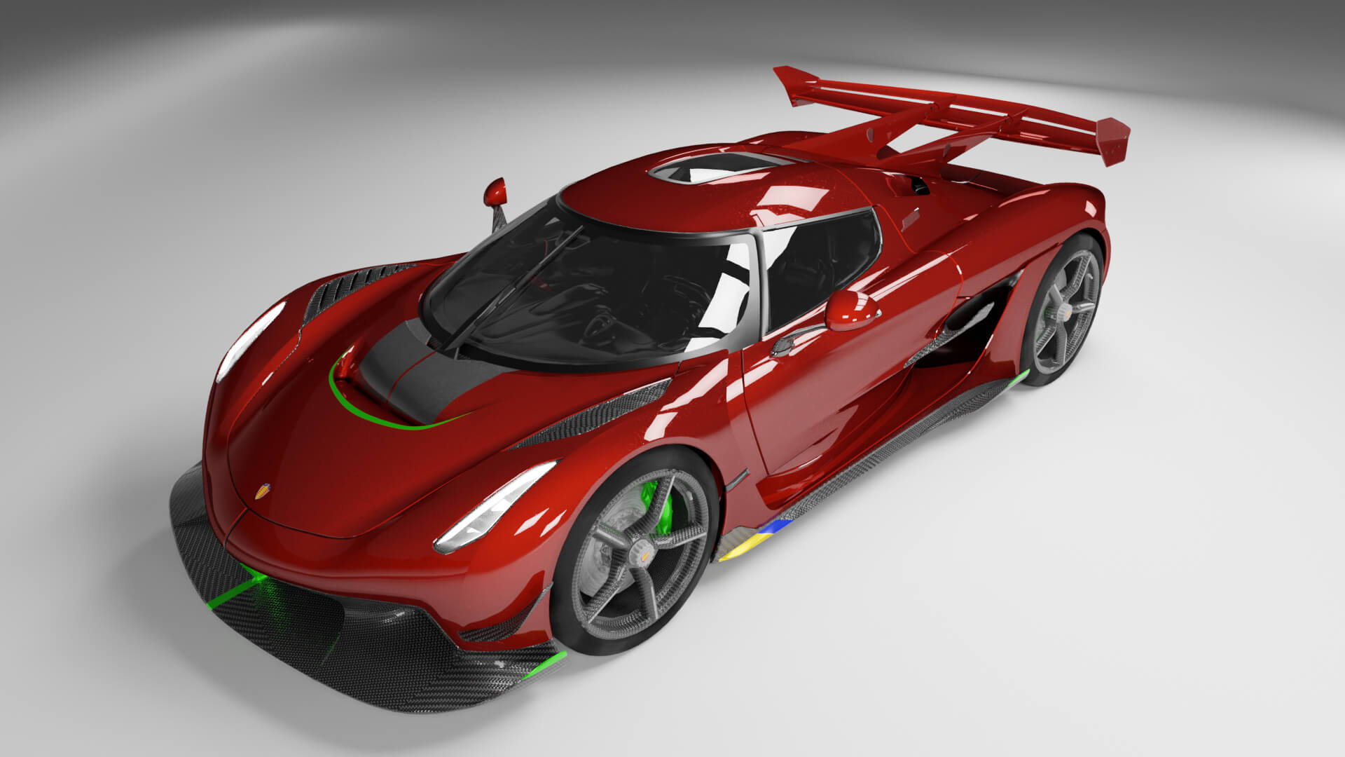 Koenigsegg Jesko - 3D Model by BILAL AHMAD