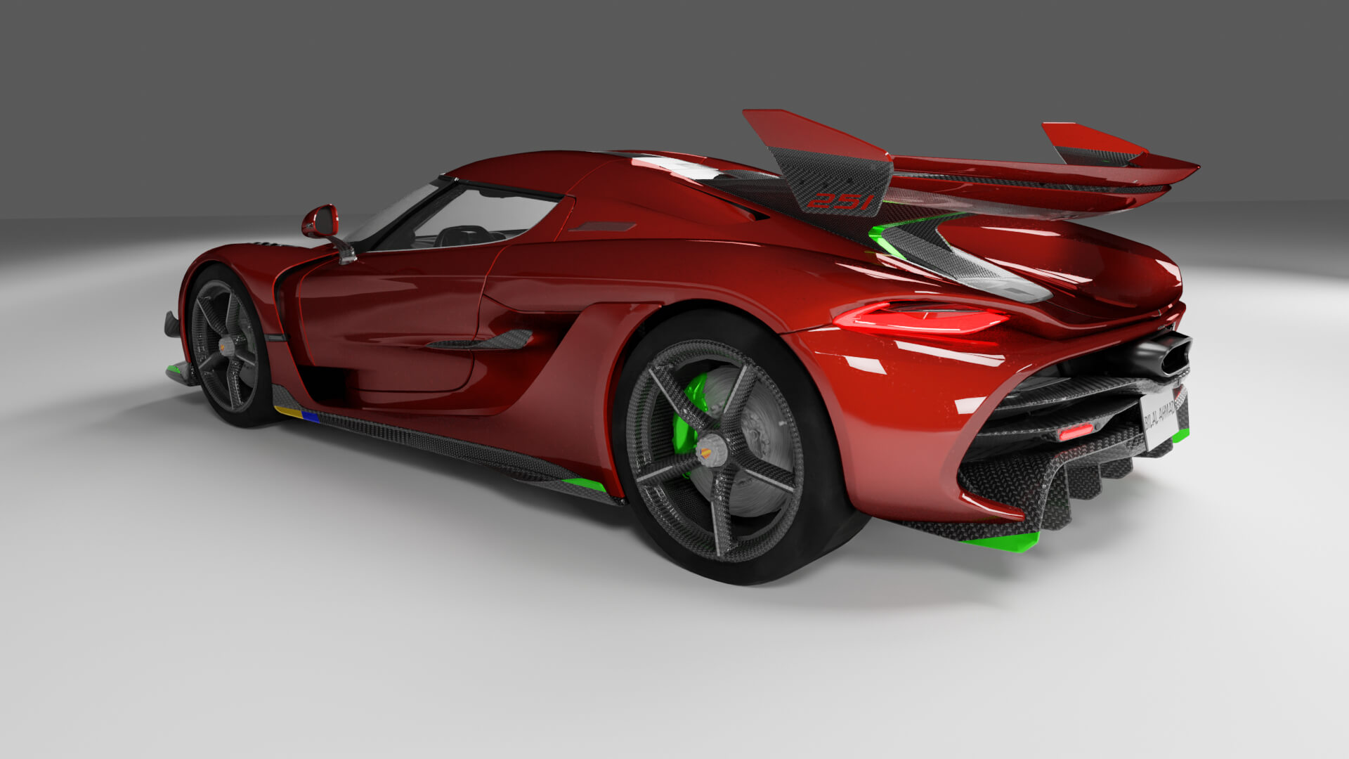 Koenigsegg Jesko - 3D Model by BILAL AHMAD