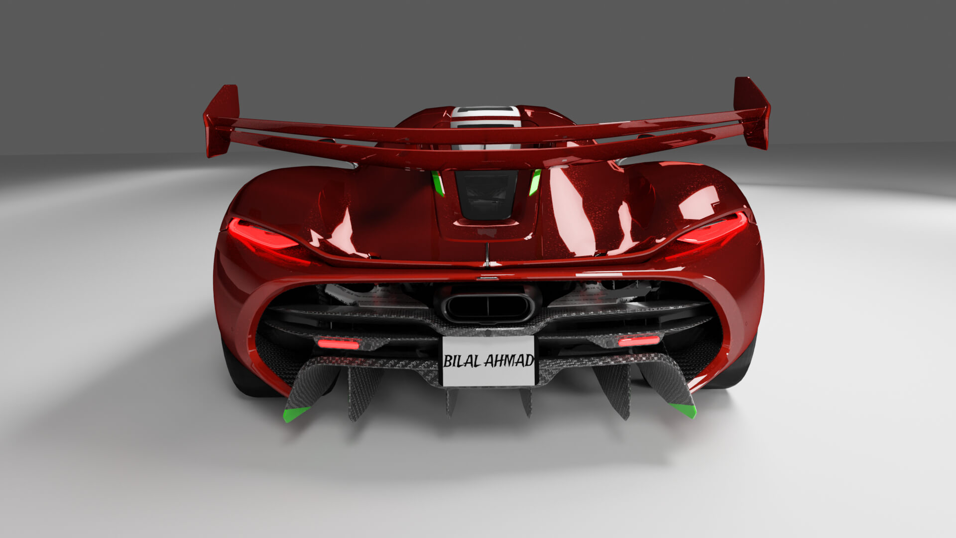 Koenigsegg Jesko - 3D Model by BILAL AHMAD