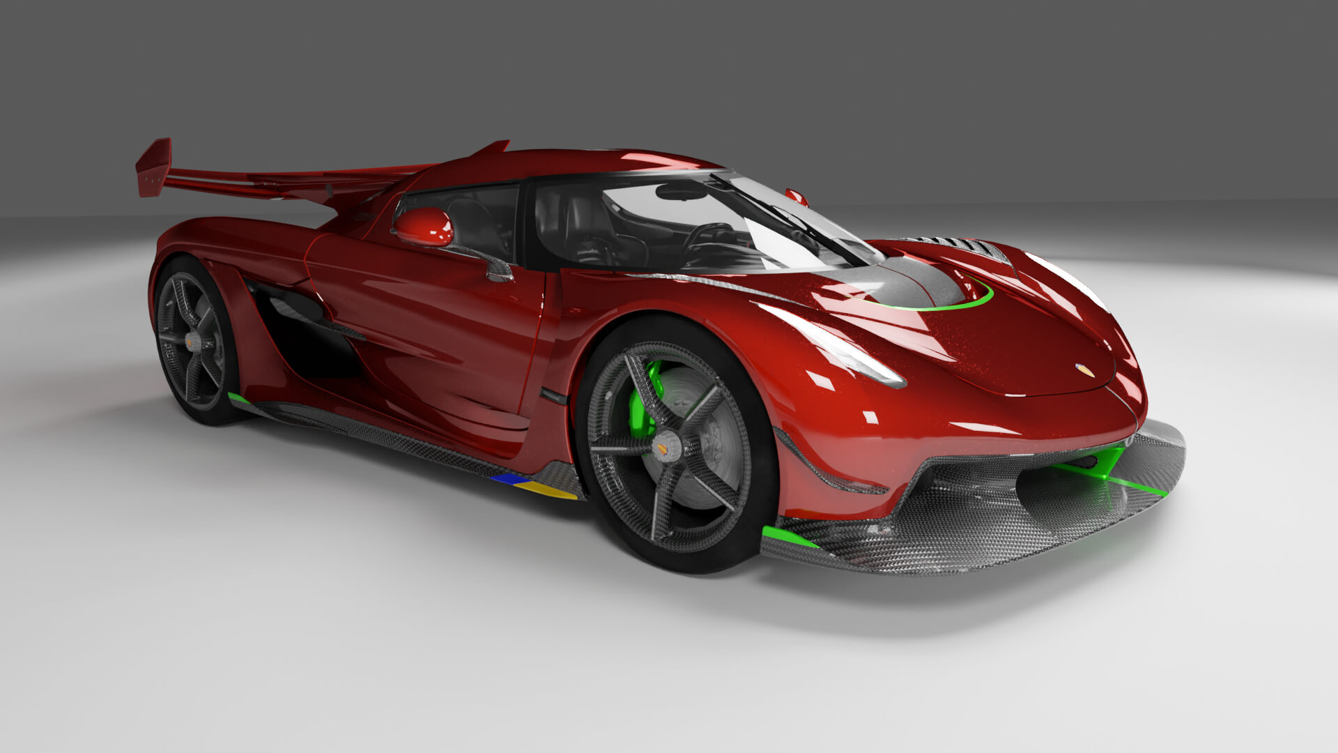 Koenigsegg Jesko - 3D Model by BILAL AHMAD