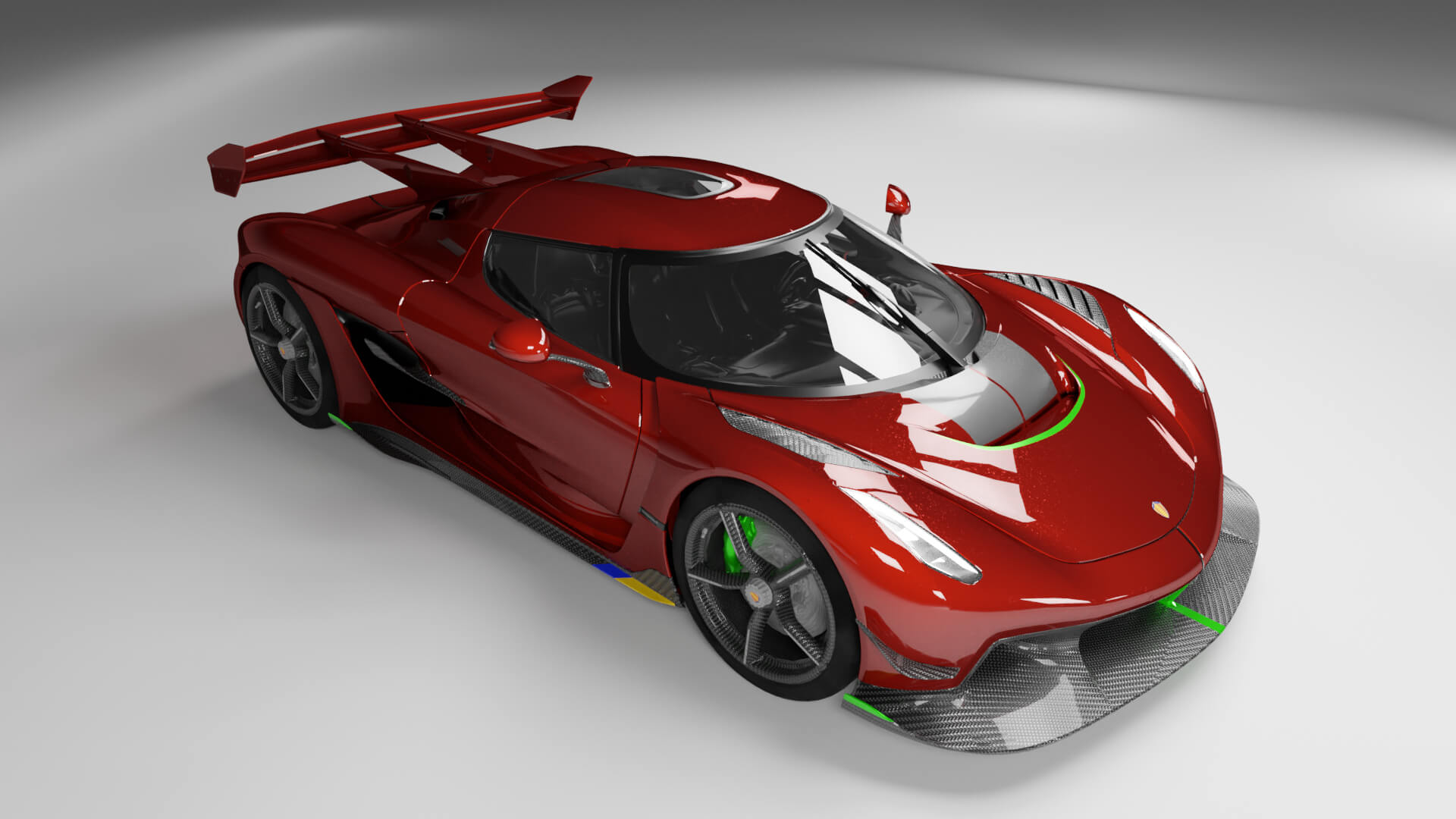 Koenigsegg Jesko - 3D Model by BILAL AHMAD