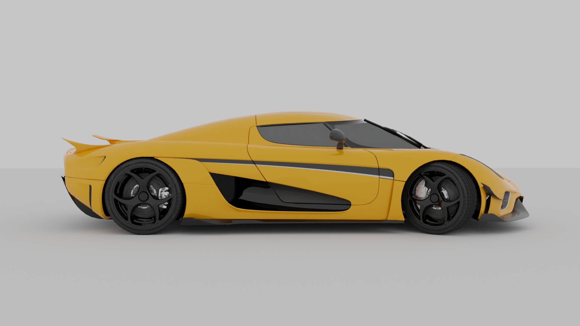 Koenigsegg Regera - 3D Model by BILAL AHMAD