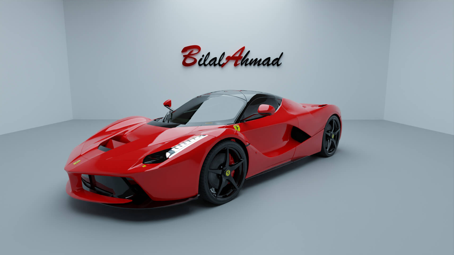 Laferrari Deviantart Ferrari Laferrari 2014 Basic Trim 3D Model By