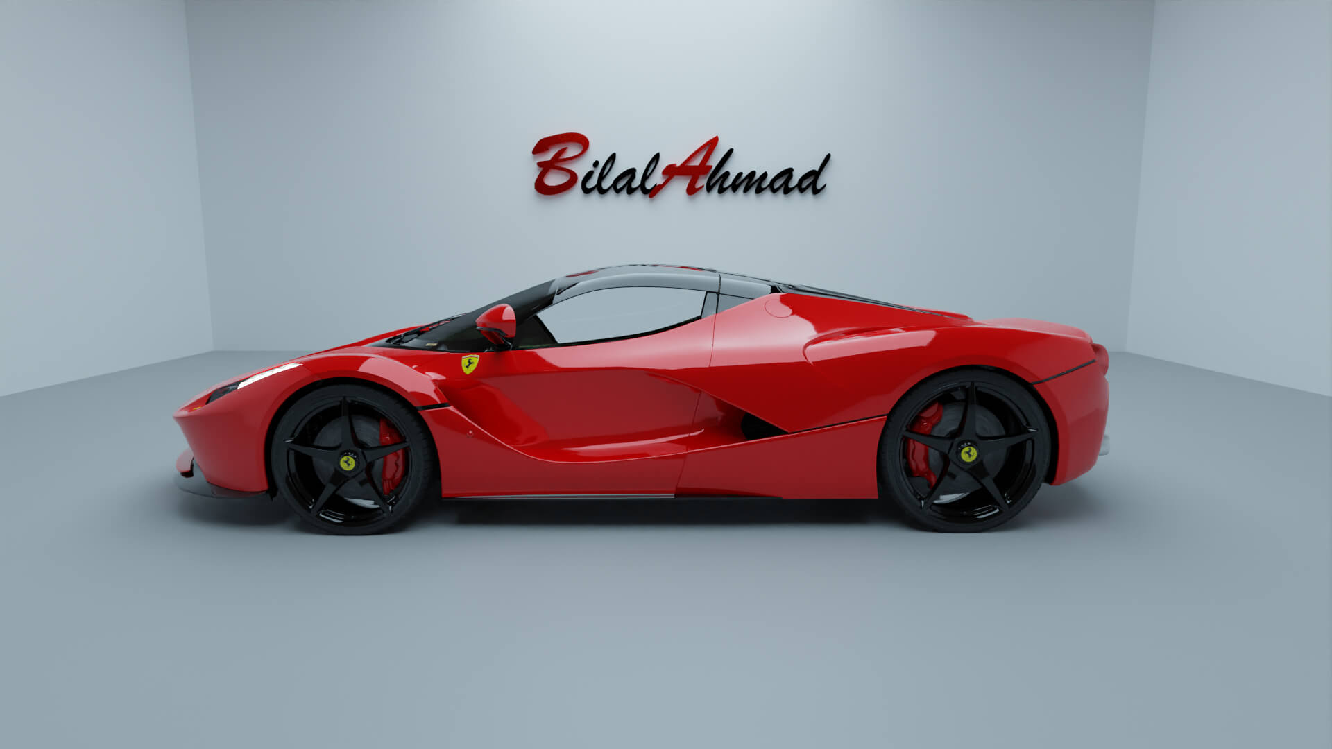 La Ferrari Car. - 3D Model by BILAL AHMAD