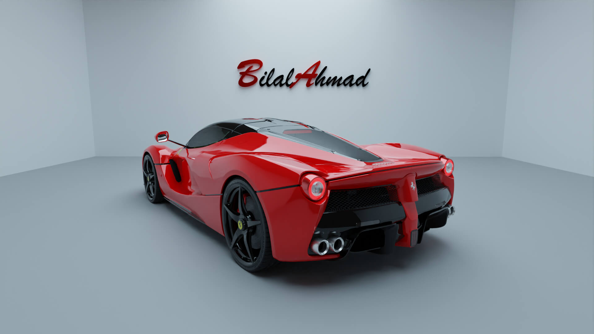La Ferrari Car. - 3D Model by BILAL AHMAD