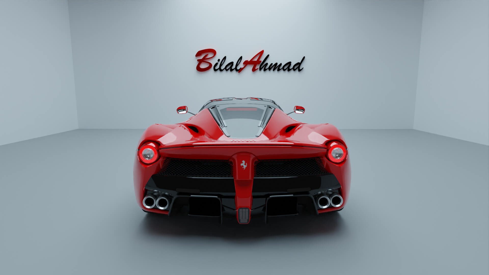 La Ferrari Car. - 3D Model by BILAL AHMAD