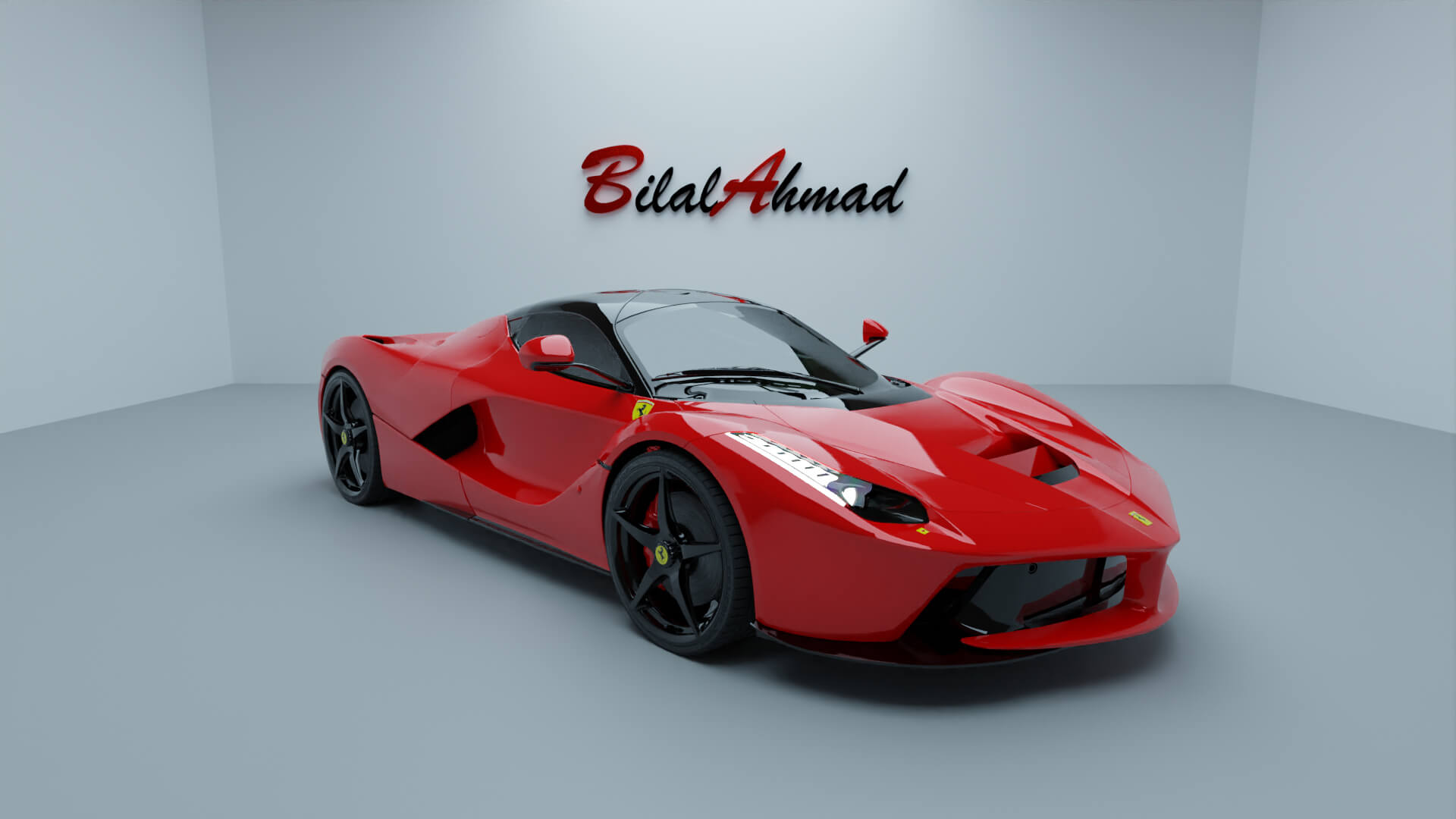 La Ferrari Car. - 3D Model by BILAL AHMAD