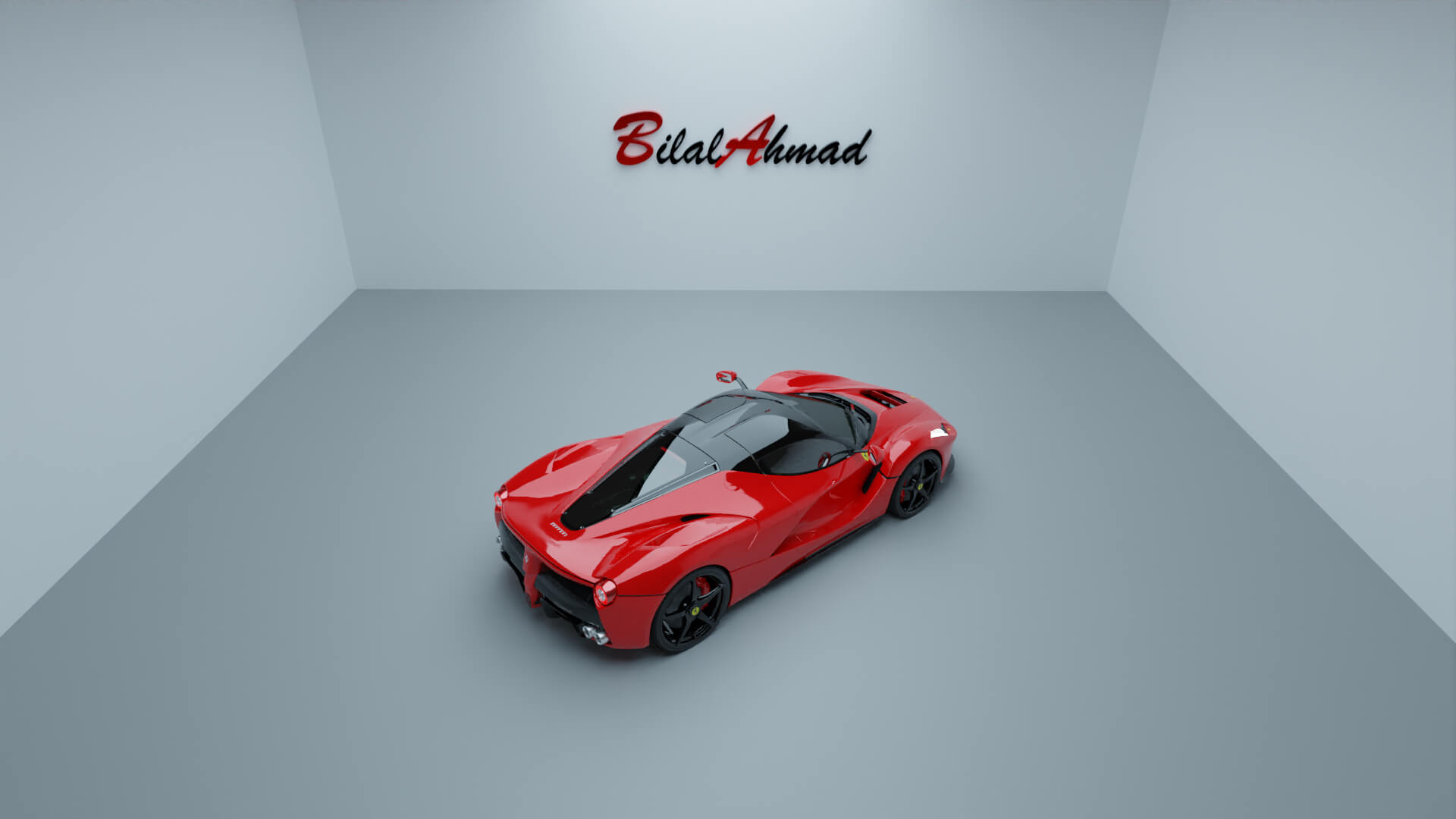La Ferrari Car. - 3D Model by BILAL AHMAD
