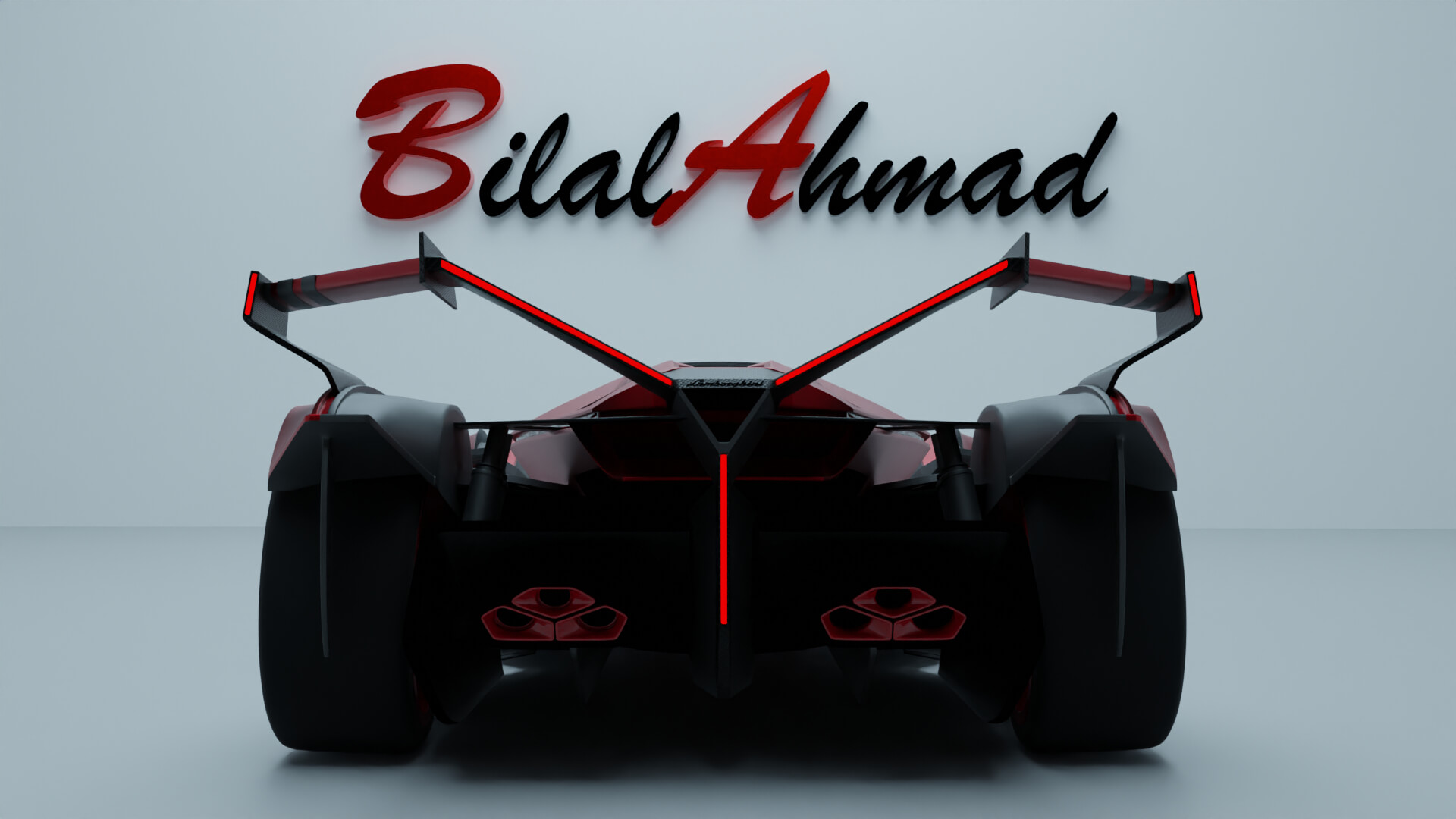 Lambo V12 Vision GT - 3D Model by BILAL AHMAD