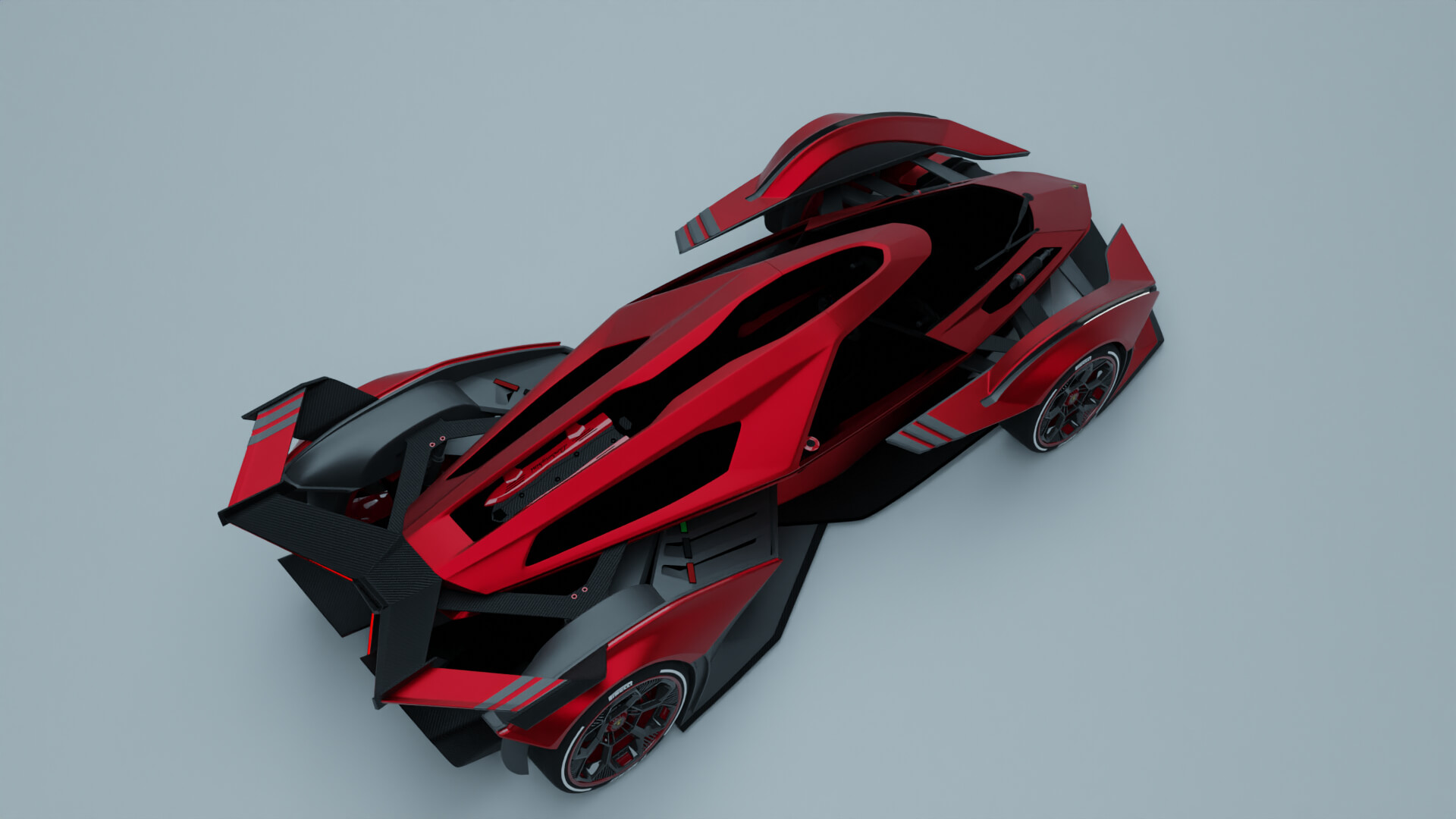 Lambo V12 Vision GT - 3D Model by BILAL AHMAD
