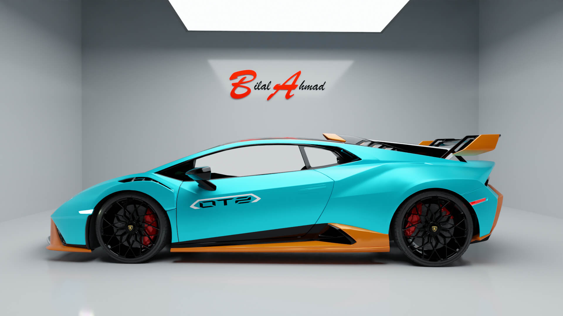 Lamborghani Huracon Sto - 3D Model by BILAL AHMAD