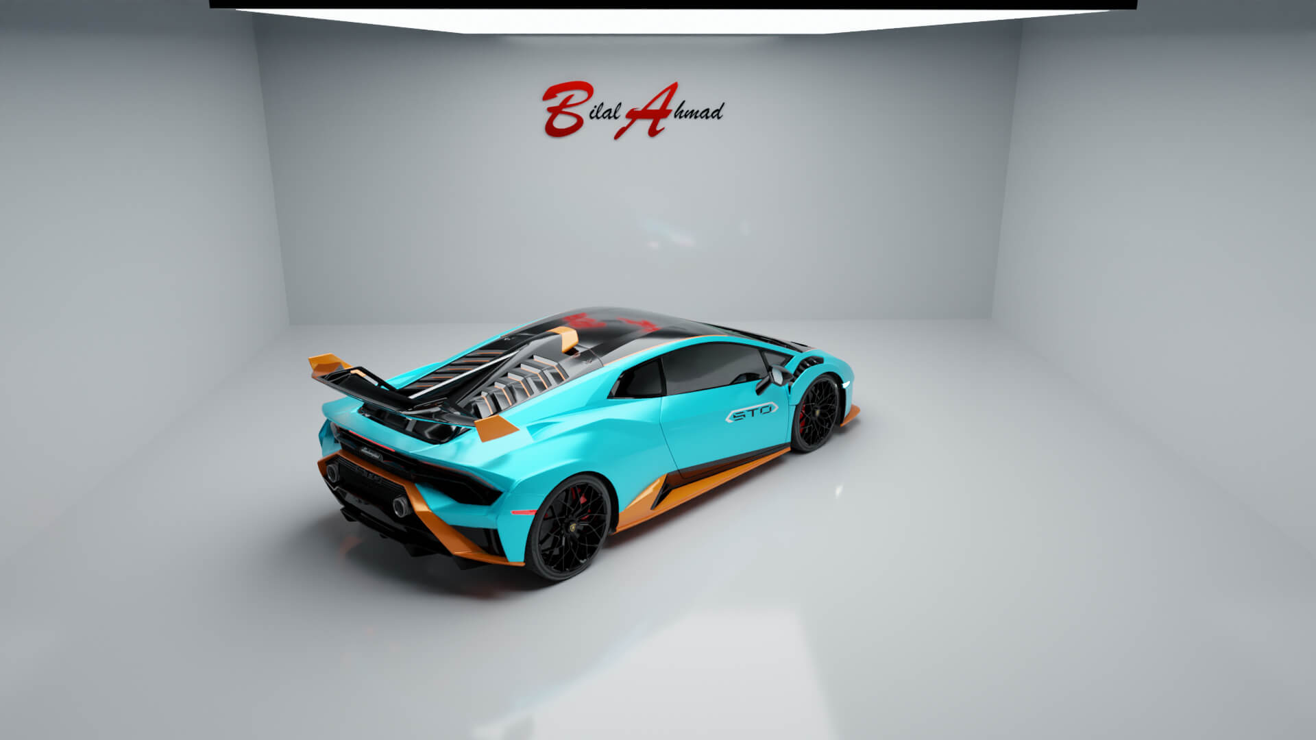 Lamborghani Huracon Sto - 3D Model by BILAL AHMAD