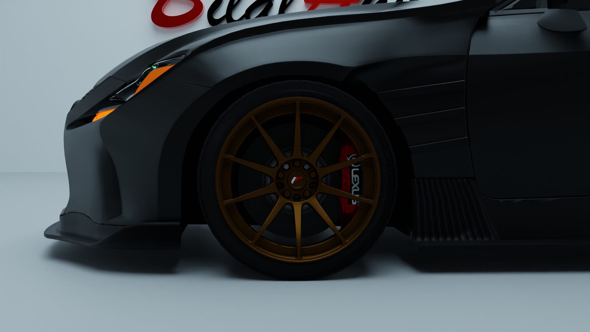 Lexus RC F – High-Quality 3D Model by BILAL AHMAD