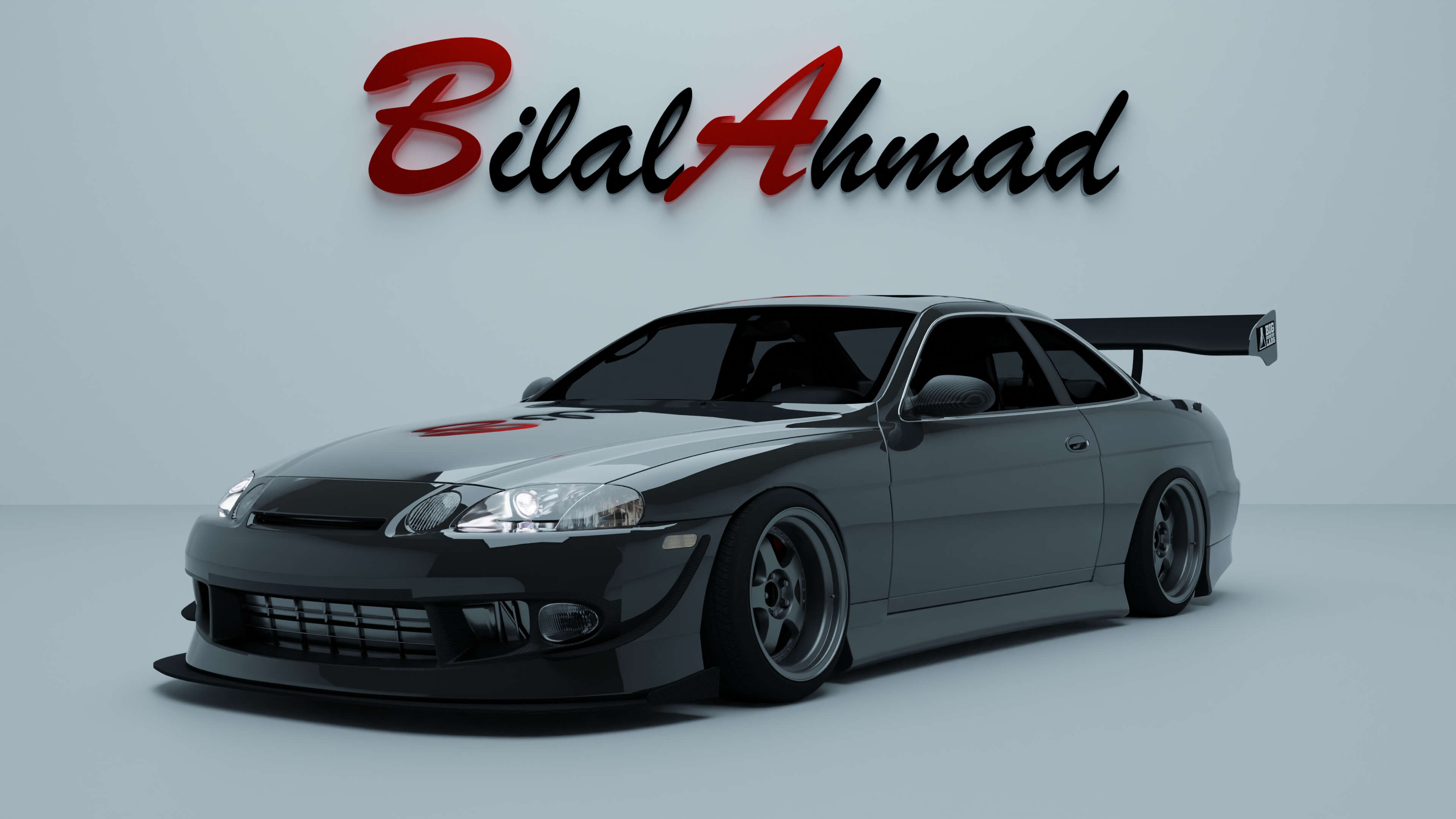 Lexus SC300 Angle - 3D Model by BILAL AHMAD