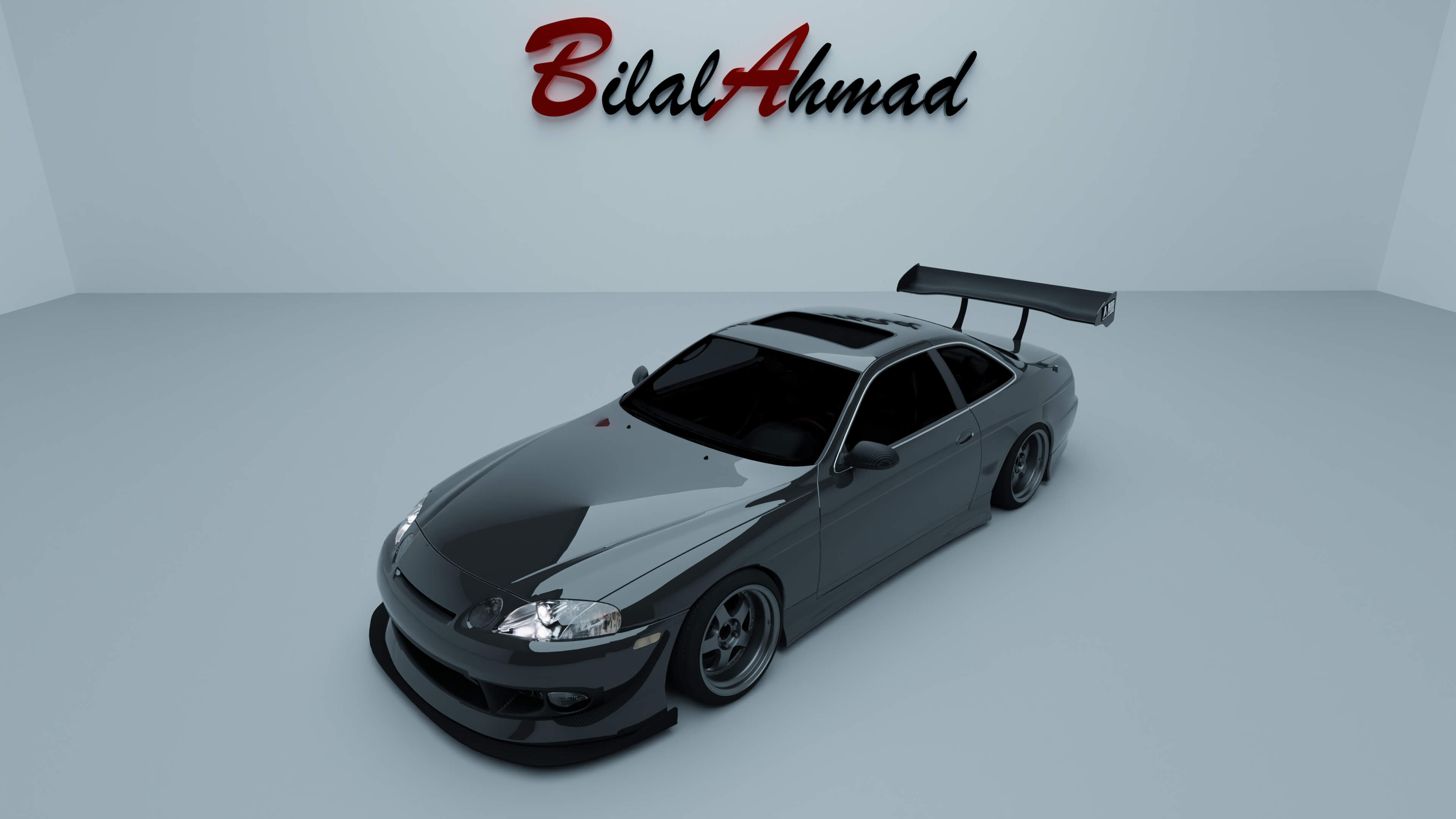Lexus SC300 Angle - 3D Model by BILAL AHMAD