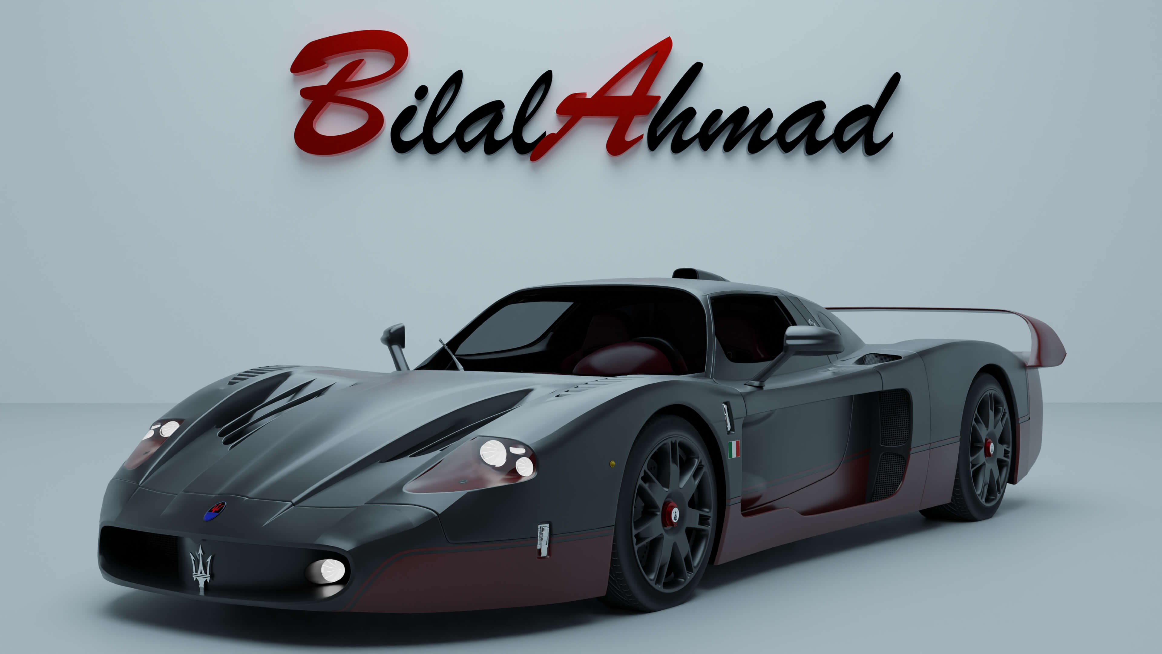 Maserati MC12 Detailed Model by BILAL AHMAD