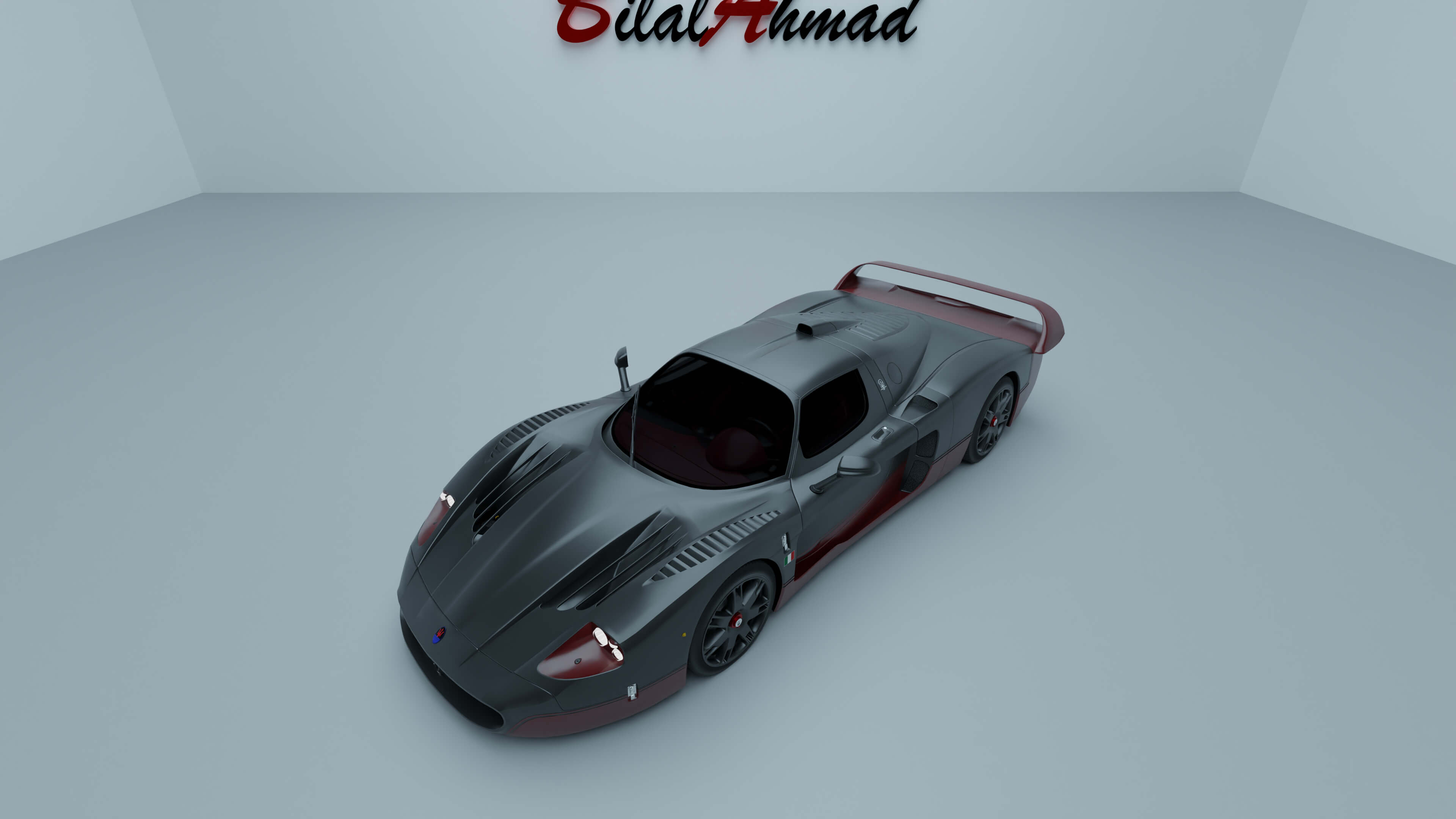 Maserati MC12 Detailed Model by BILAL AHMAD