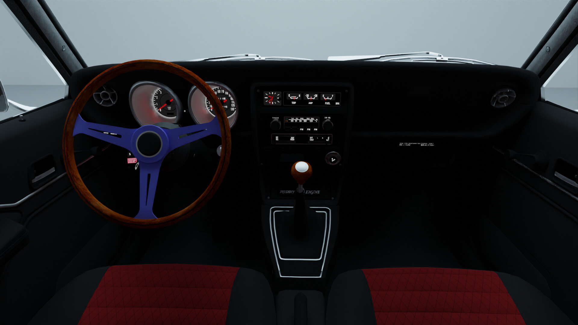 Mazda RX3 1973 - 3D Model by BILAL AHMAD