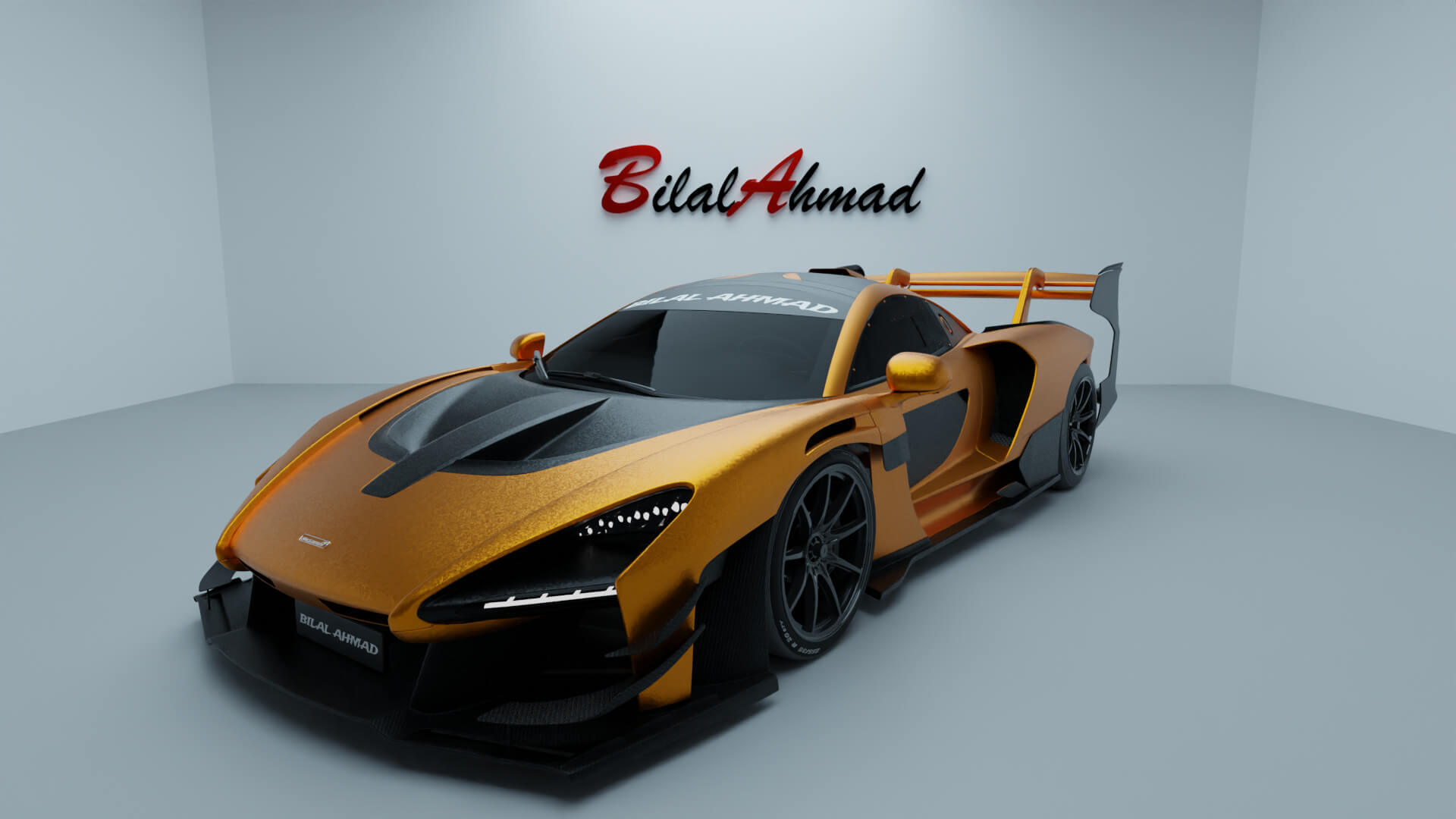 McLaren Senna GTR 2020 - 3D Model by BILAL AHMAD