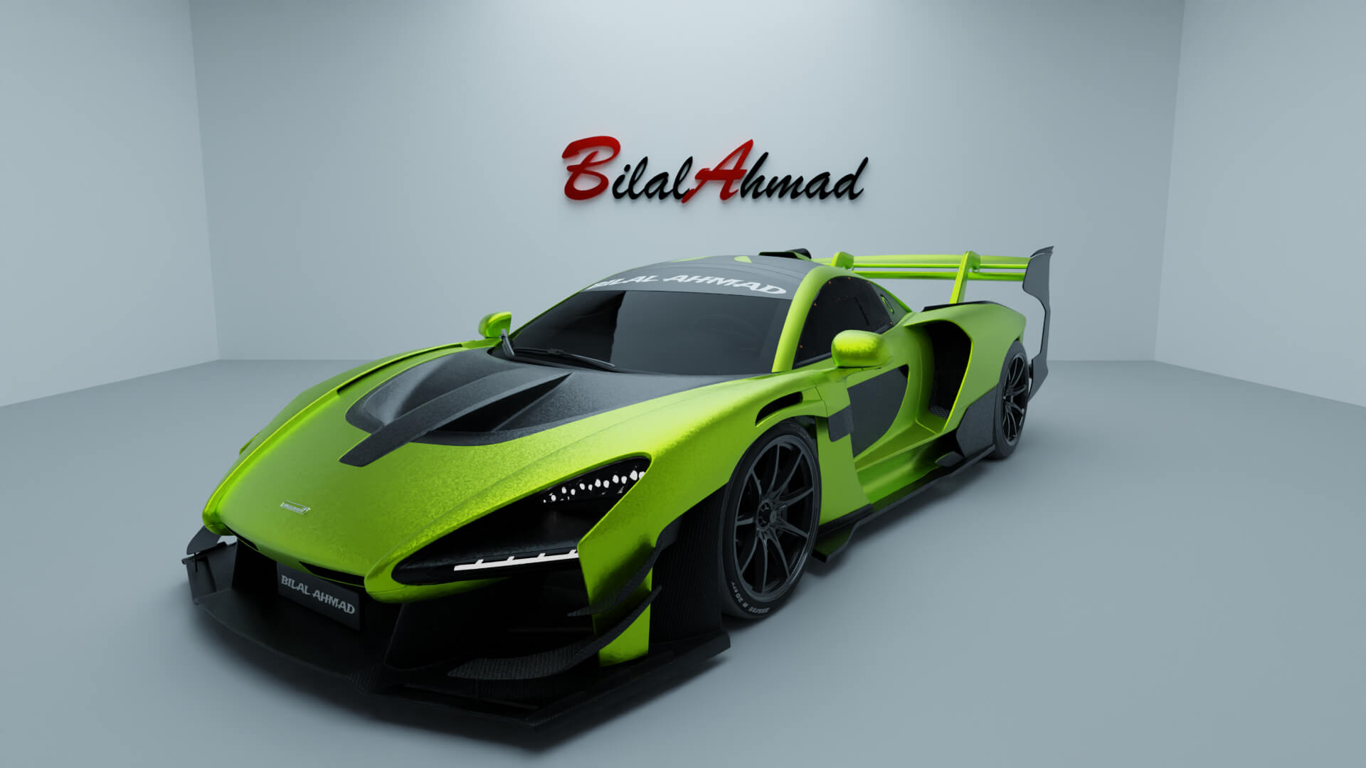 McLaren Senna GTR 2020 - 3D Model by BILAL AHMAD
