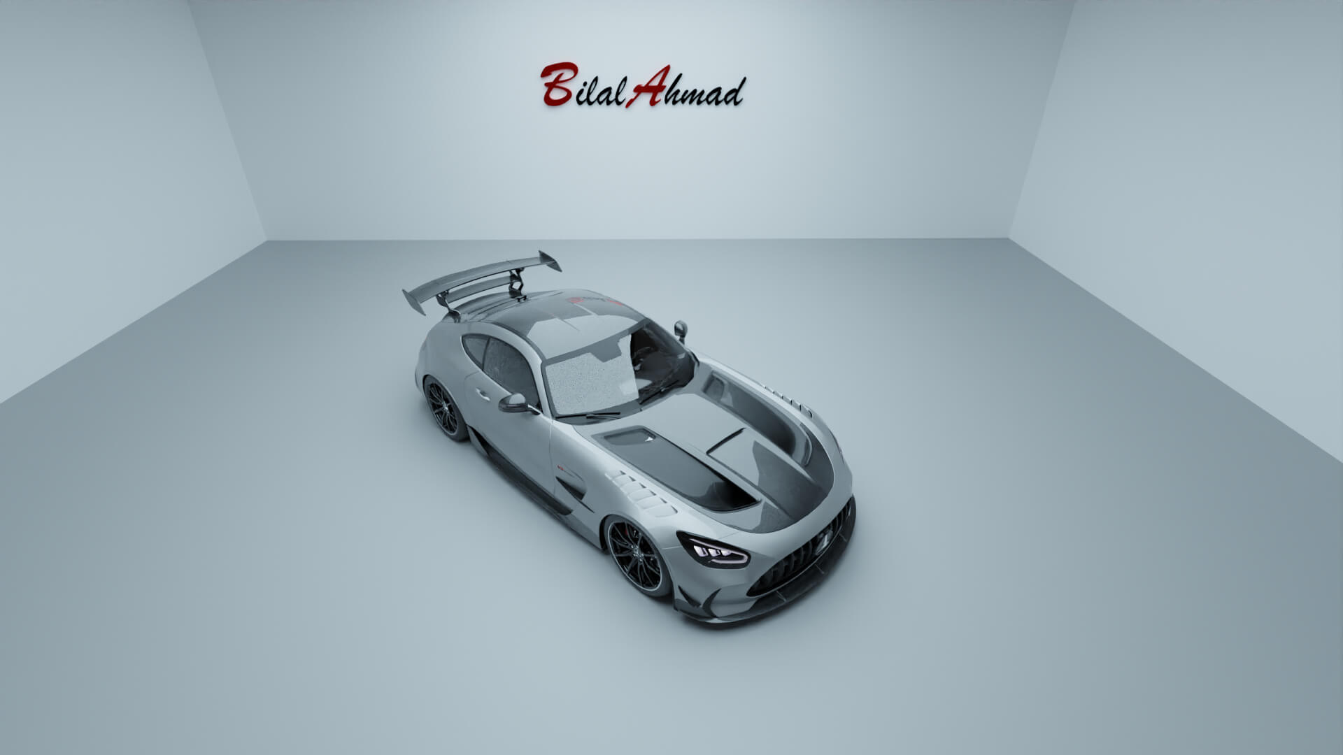 Mercedes AMG GT - 3D Model by BILAL AHMAD