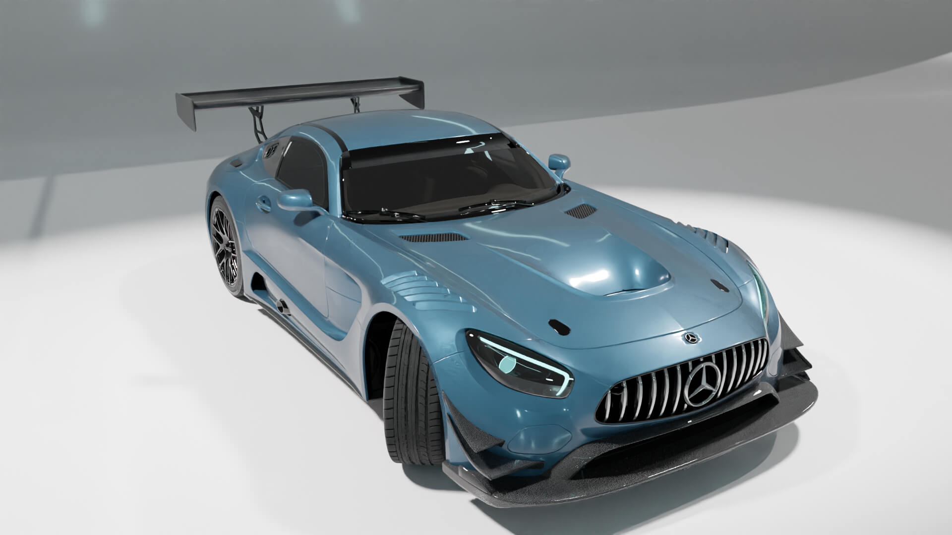 Mercedes GT63 Widebody - 3D Model by BILAL AHMAD