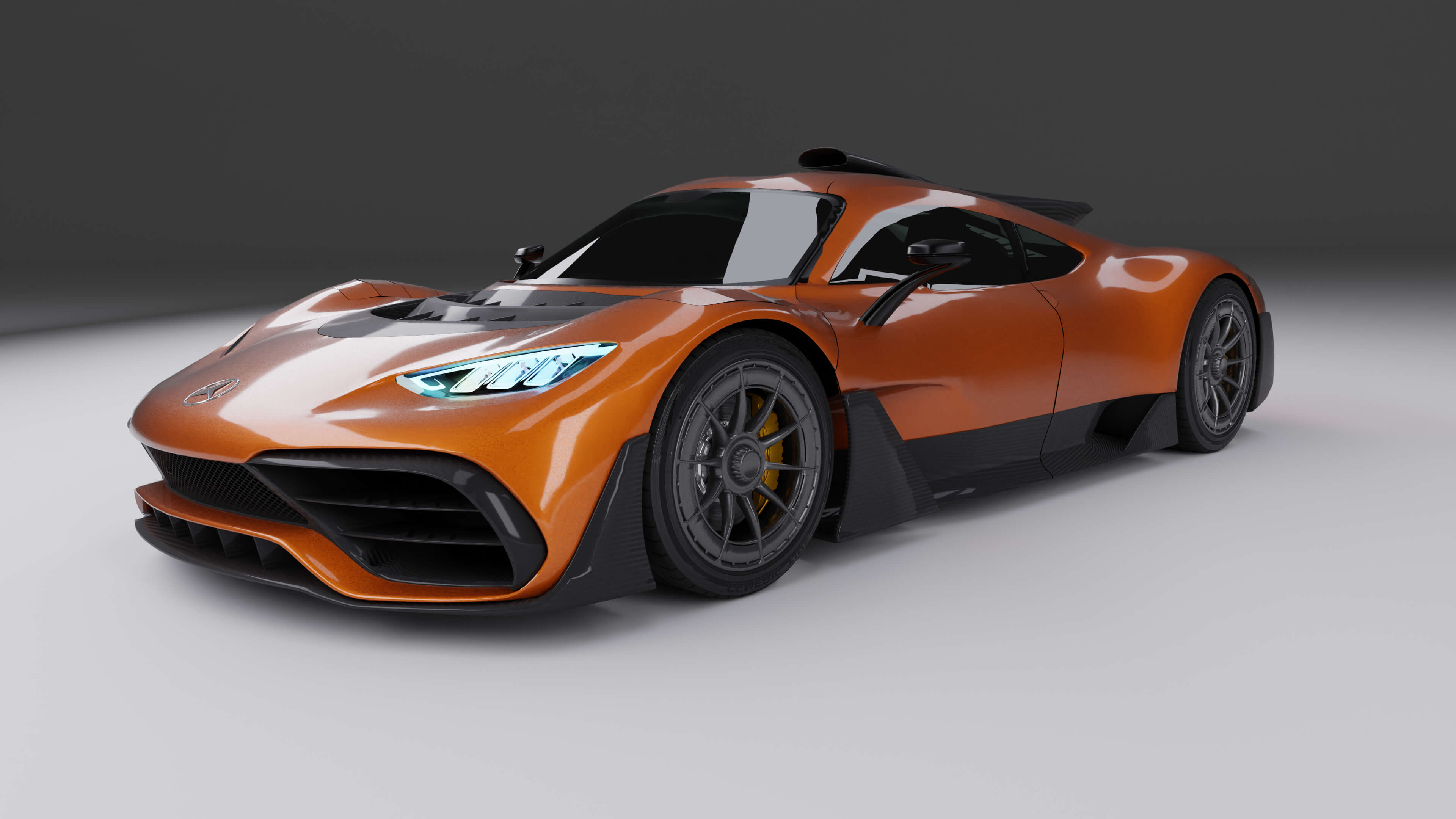 Mercedes Project One - 3D Model by BILAL AHMAD