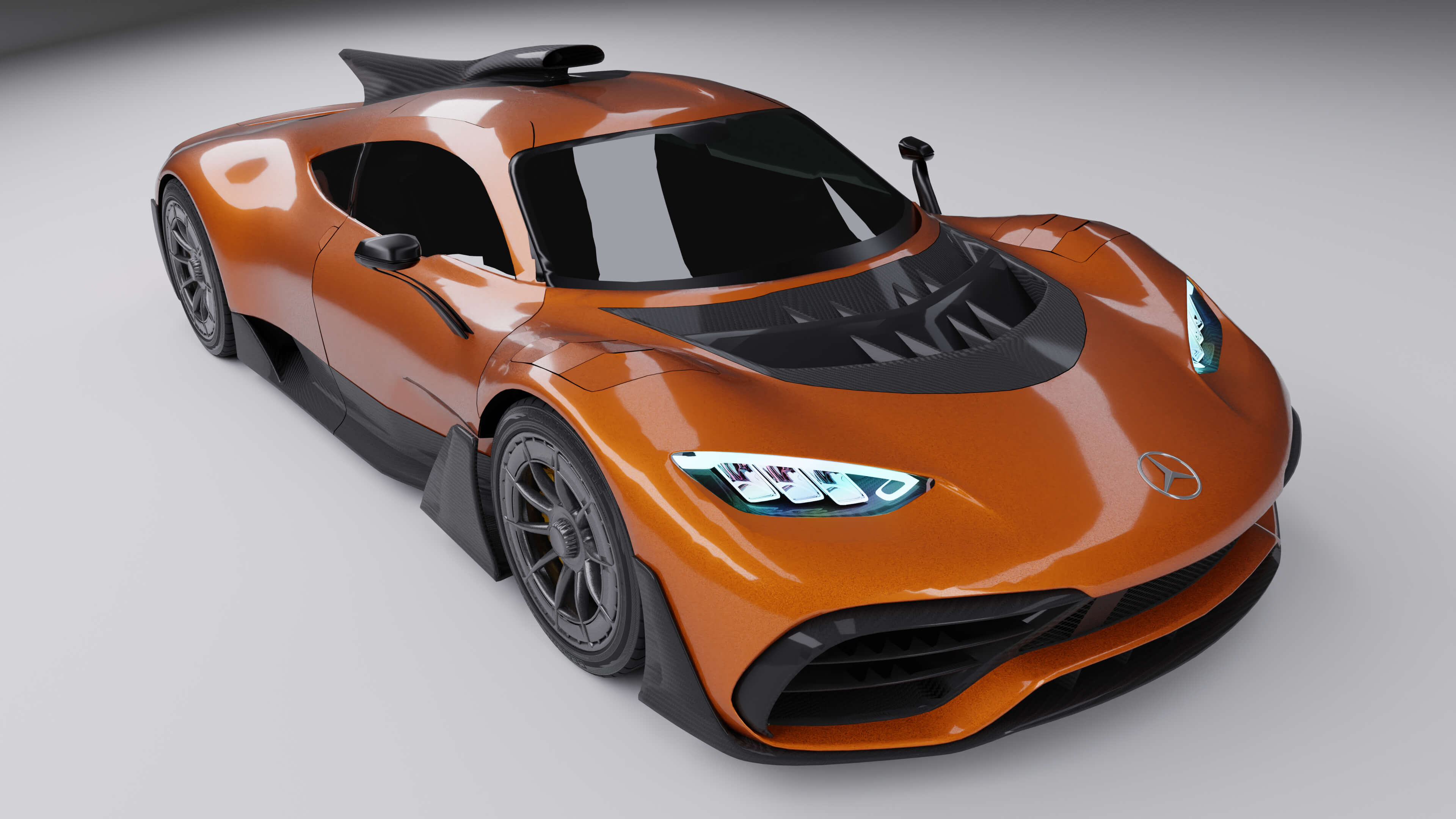 Mercedes Project One - 3D Model by BILAL AHMAD