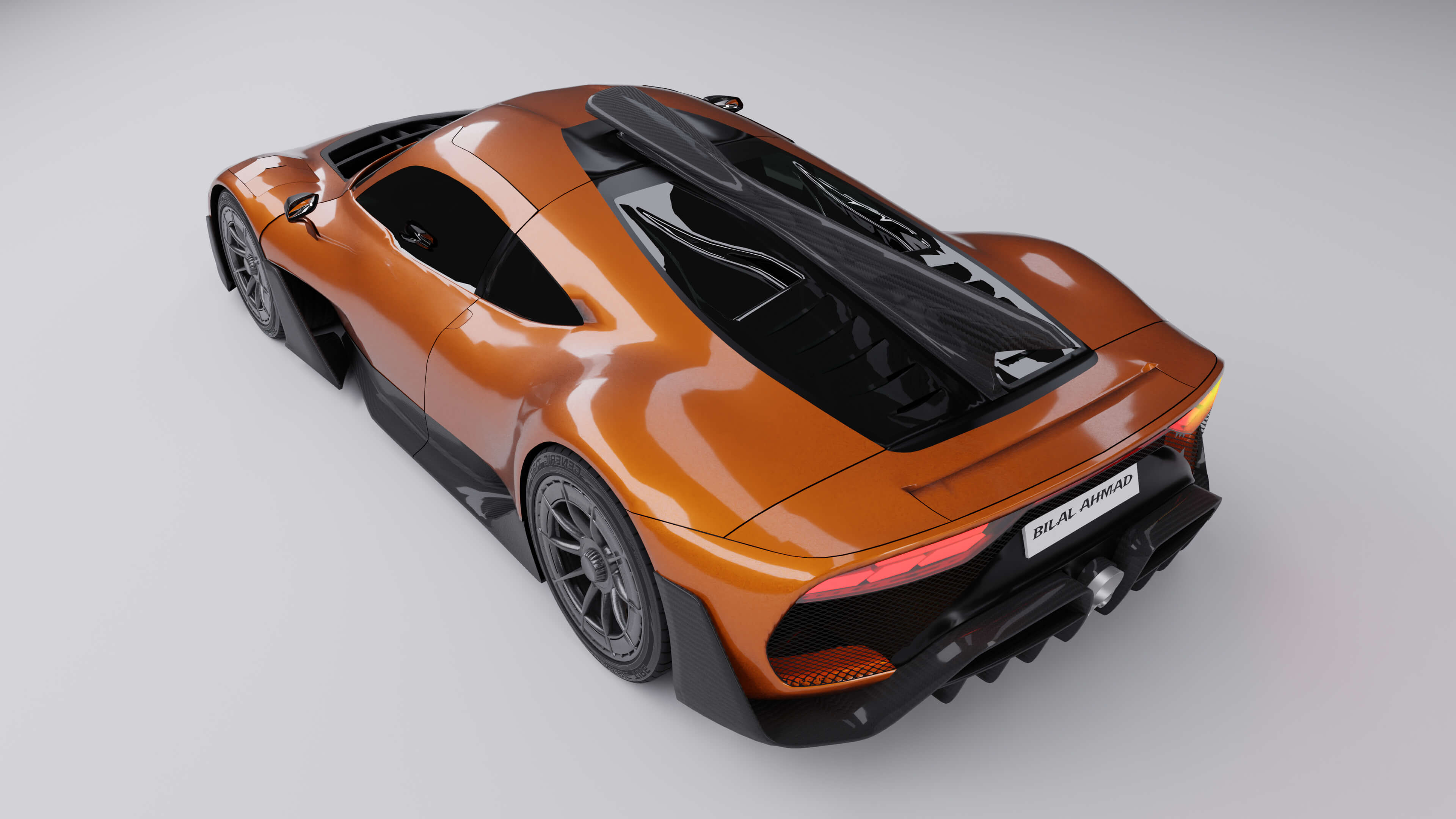 Mercedes Project One - 3D Model by BILAL AHMAD