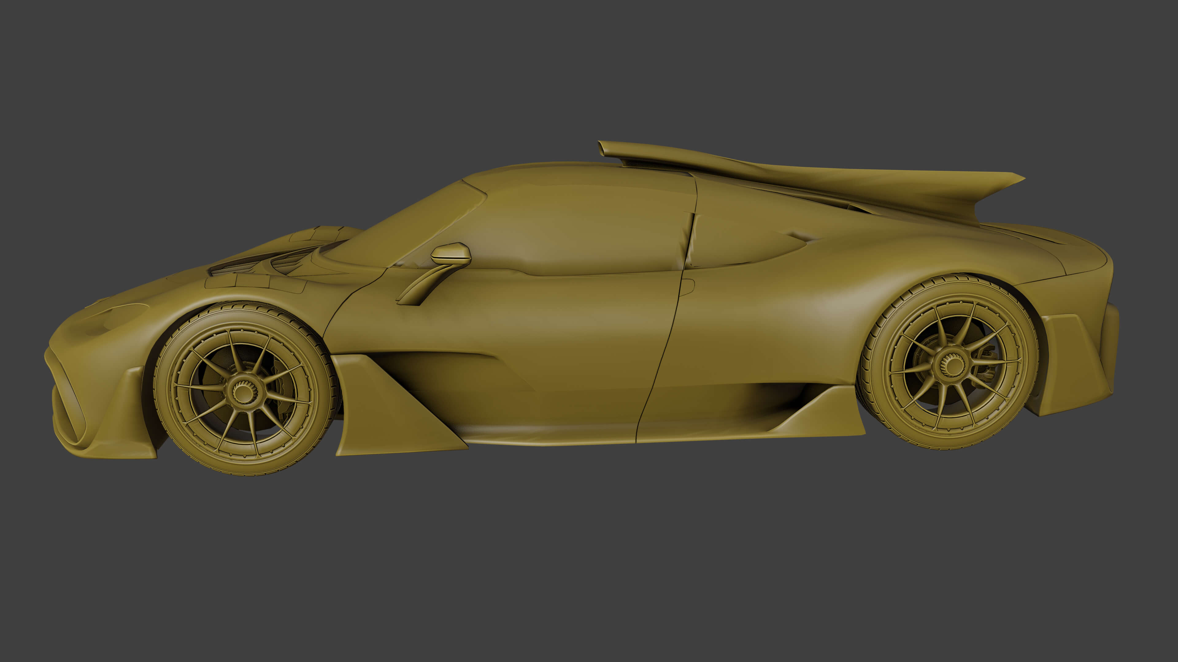 Mercedes Project One - 3D Model by BILAL AHMAD