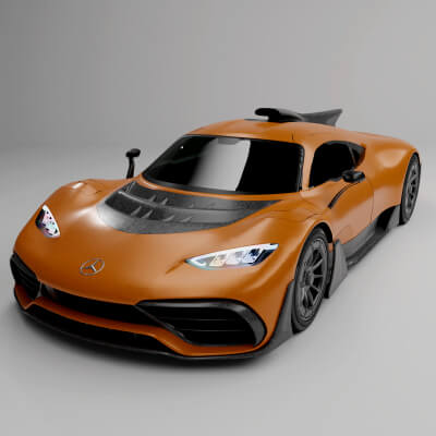 Mercedes Project One - 3D Model by BILAL AHMAD