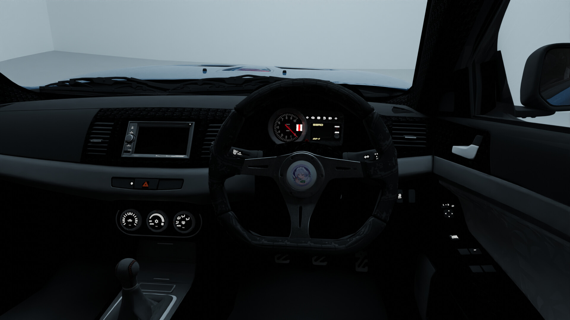 Mitsubishi Lancer Evolution Sunline Racing - 3D Model by BILAL AHMAD